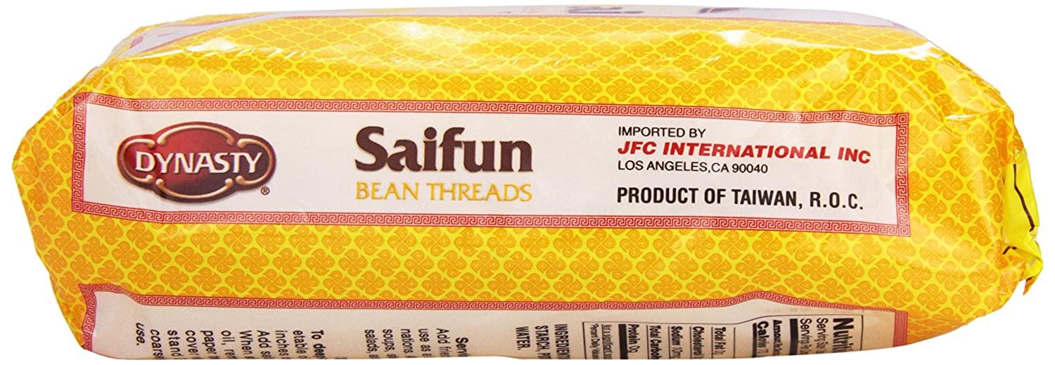 Dynasty Saifun Bean Thread Noodles 5.29 oz - Authentic Chinese Gluten ...