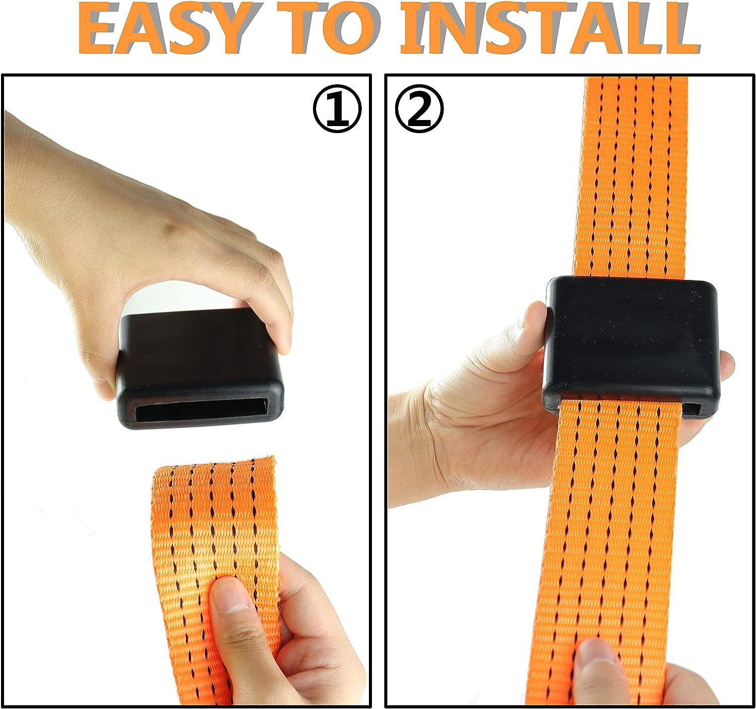 Silica Zipline Brake Stopper for Slackline Kits - Backyard Zipline ...