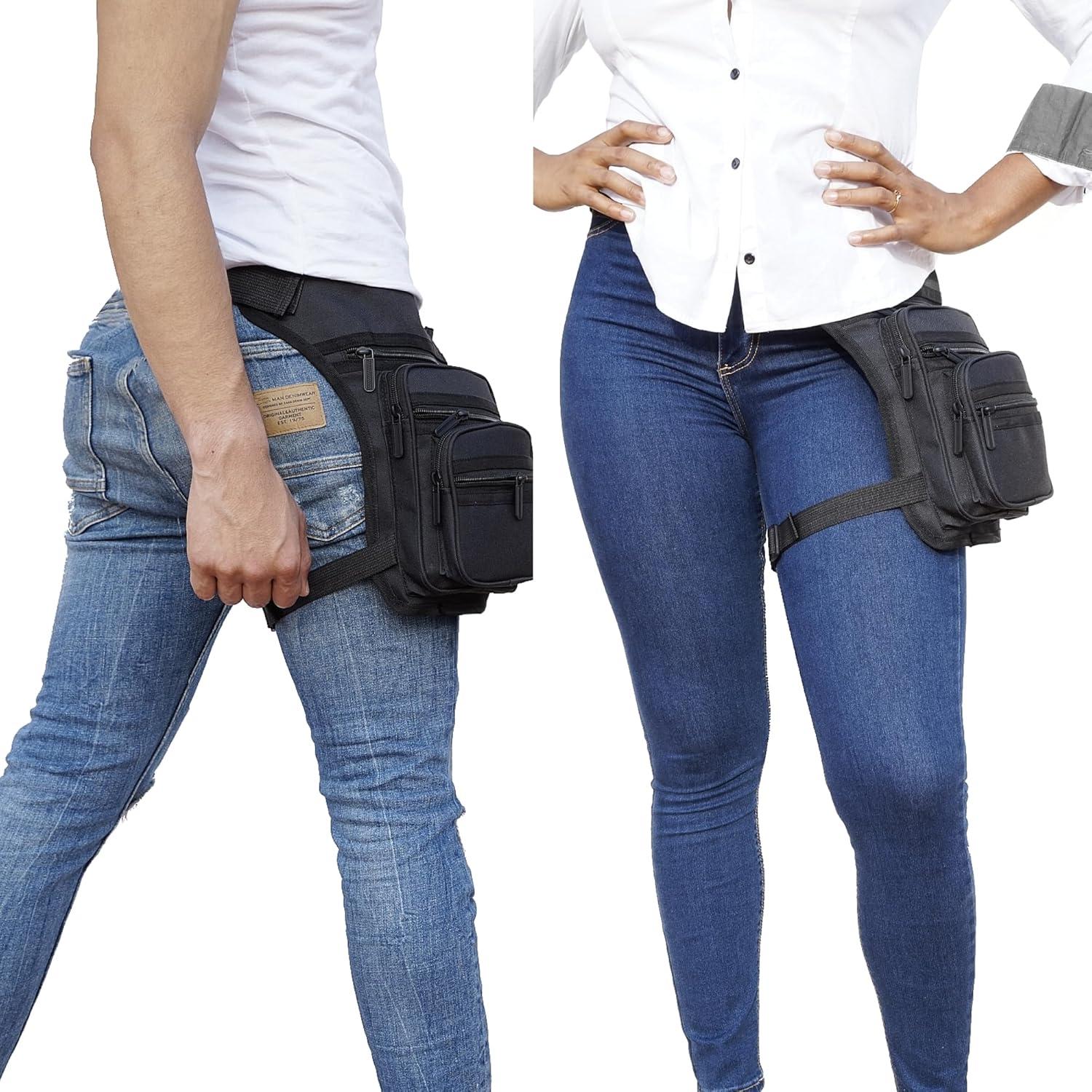 Ultimate Leg Bag for Motorcycle & Outdoor: Men's & Women's Thigh Bags ...