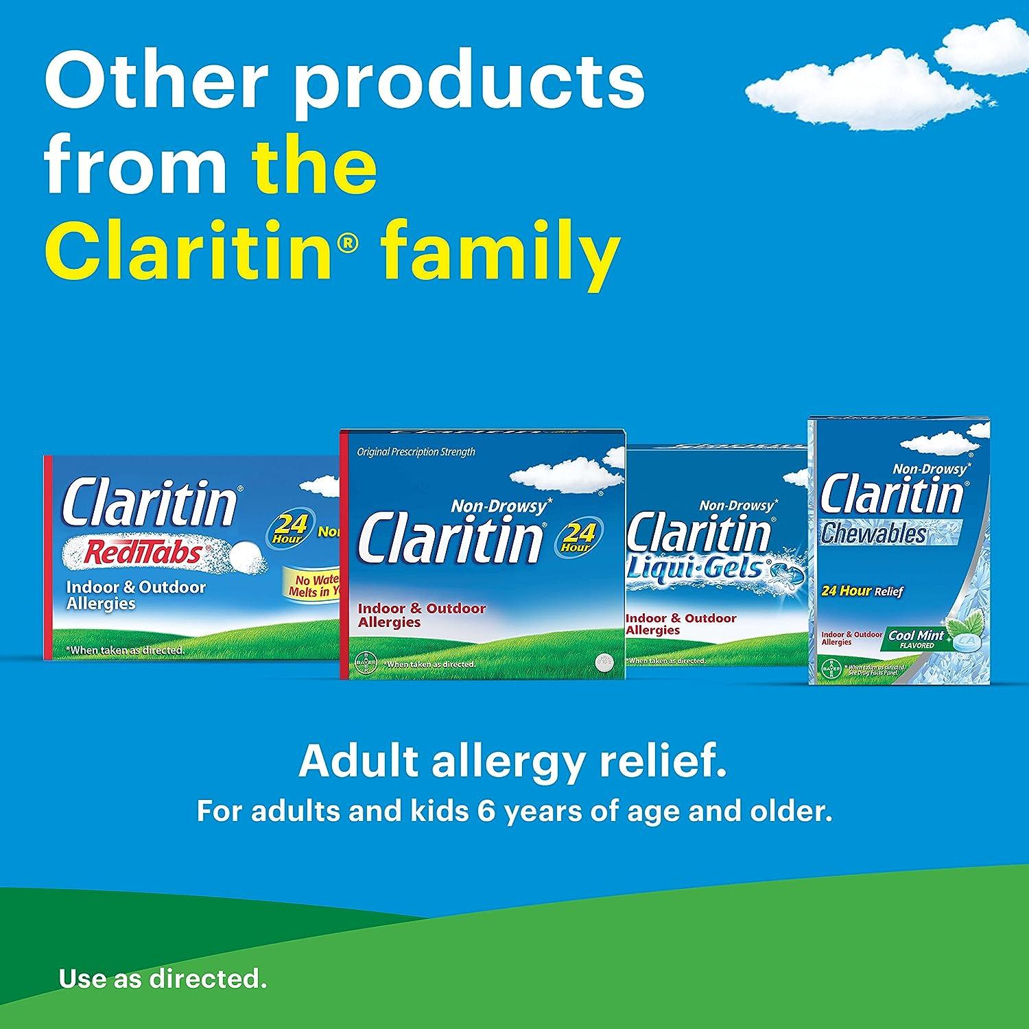 Claritin Children's 2 Hour Non-Drowsy Allergy Oral Solution 5 mg/ 5 mL ...
