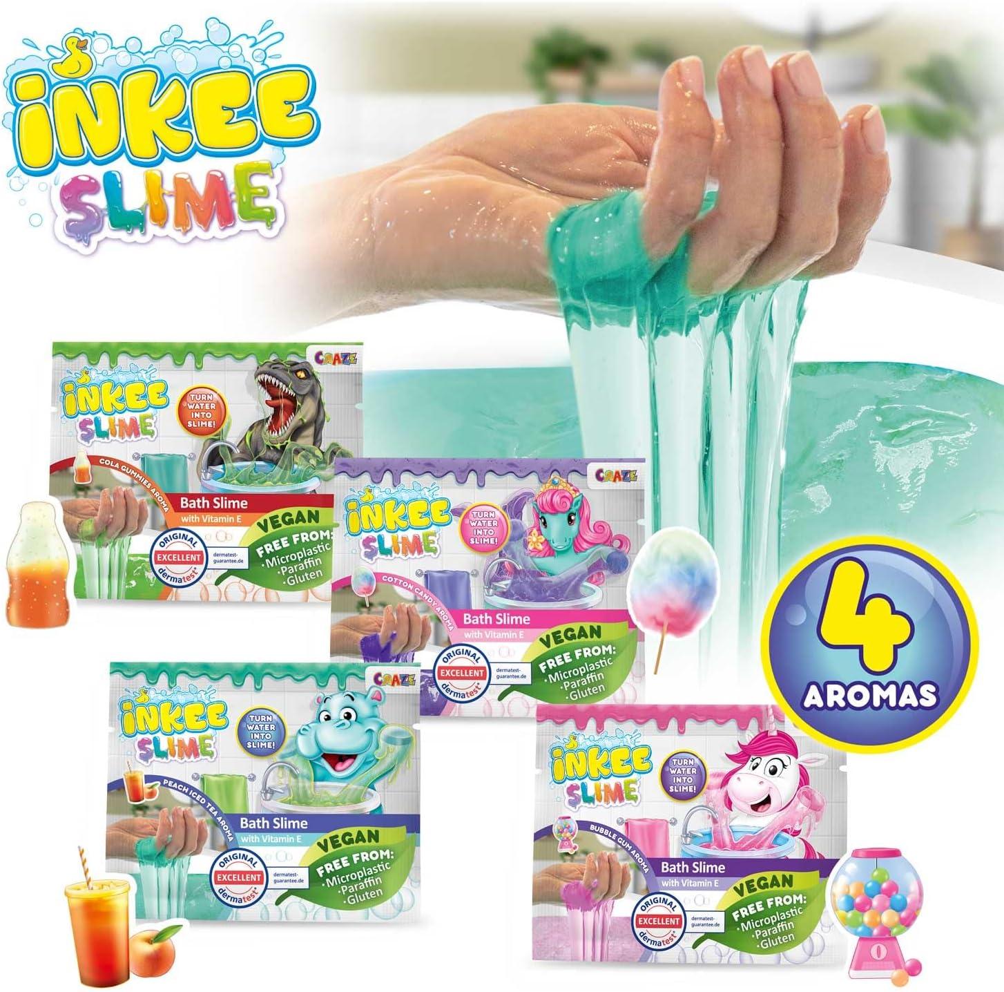 INKEE Bath Slime Mini | 20g Vitamin E Aromatic Bath Slime Powder ...
