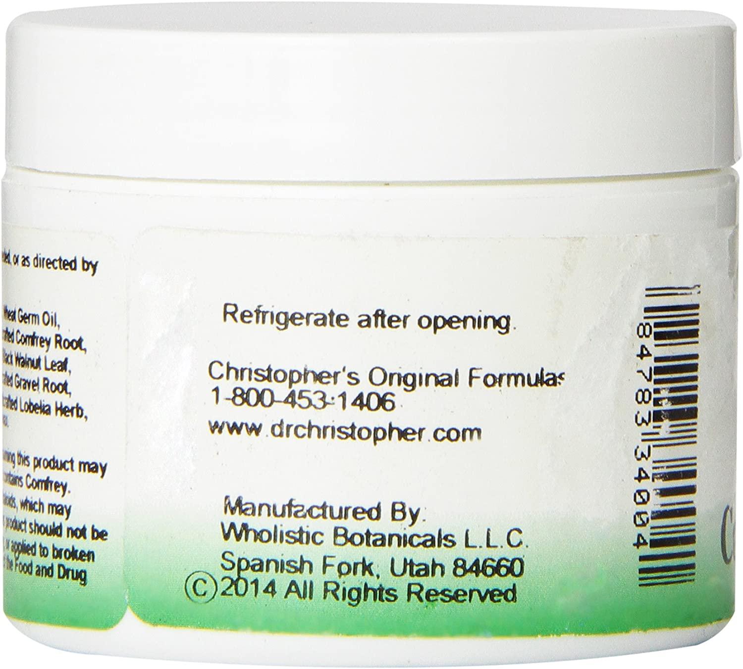 Dr. Christopher's Complete Tissue & Bone Ointment - 2 oz Healing ...