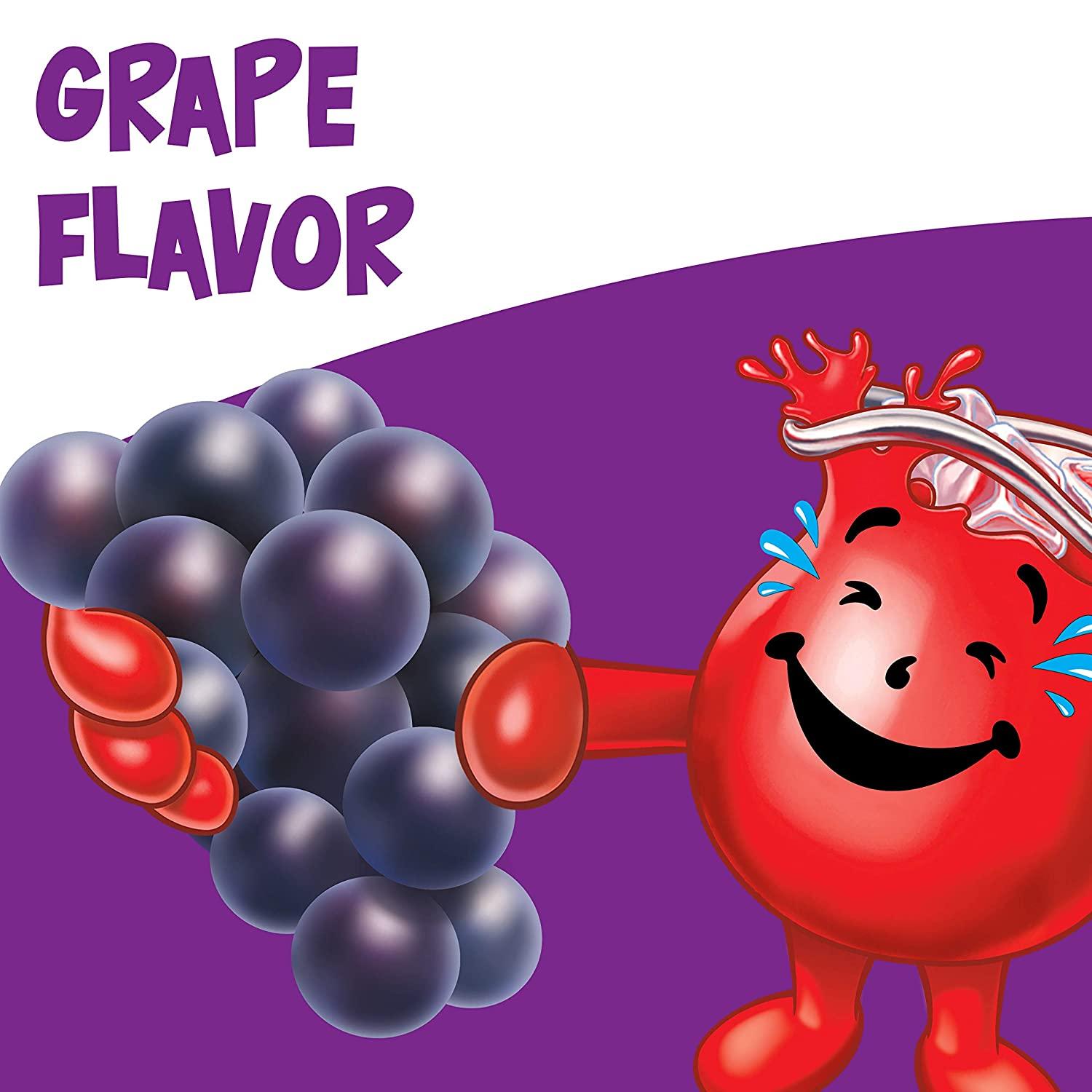 Kool-Aid Unsweetened Caffeine Free Grape Zero Calories Powdered Drink ...