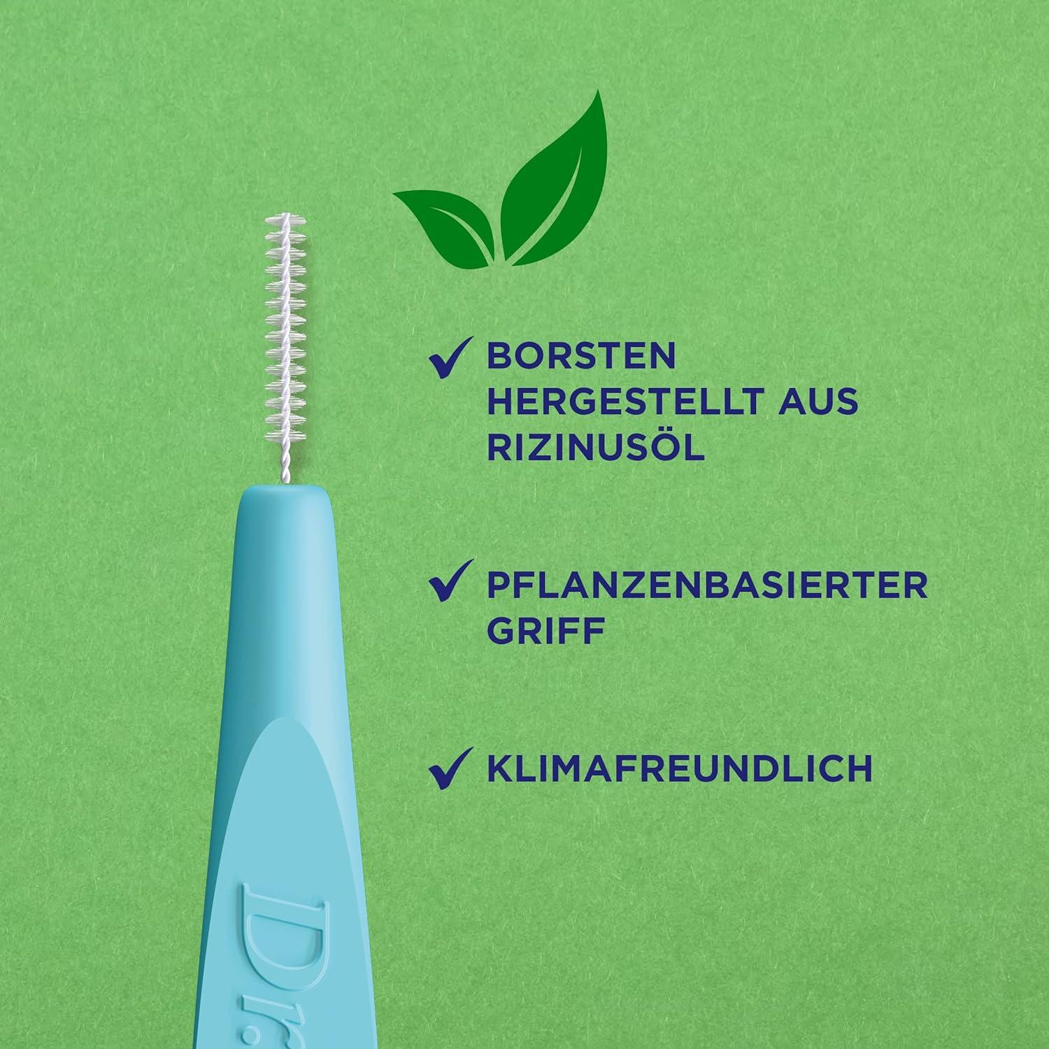 Dr. Best Green Clean Interdental Brushes - Big Pack Size 3 (30 Pieces ...