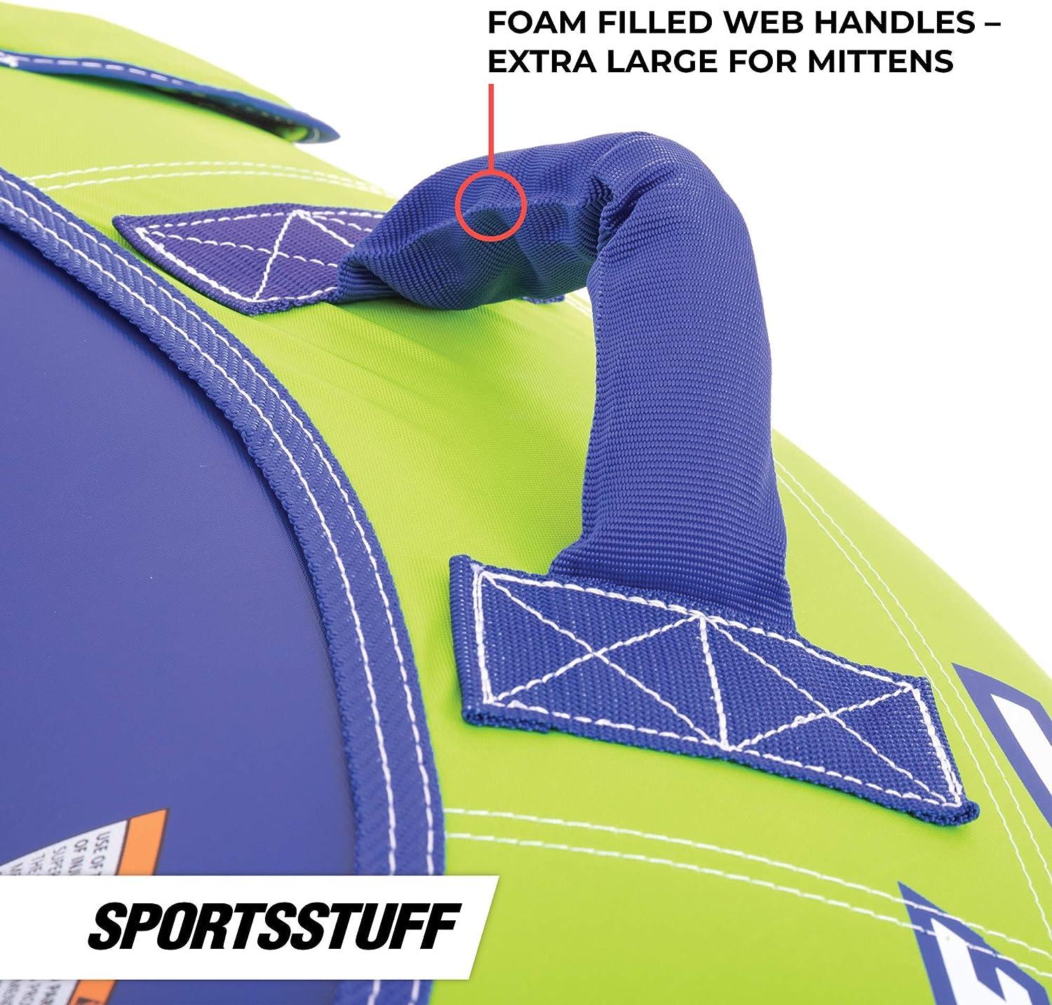 Sportsstuff Sno-Nut Inflatable Snow Tube with Ultra Durable Nylon Cover ...