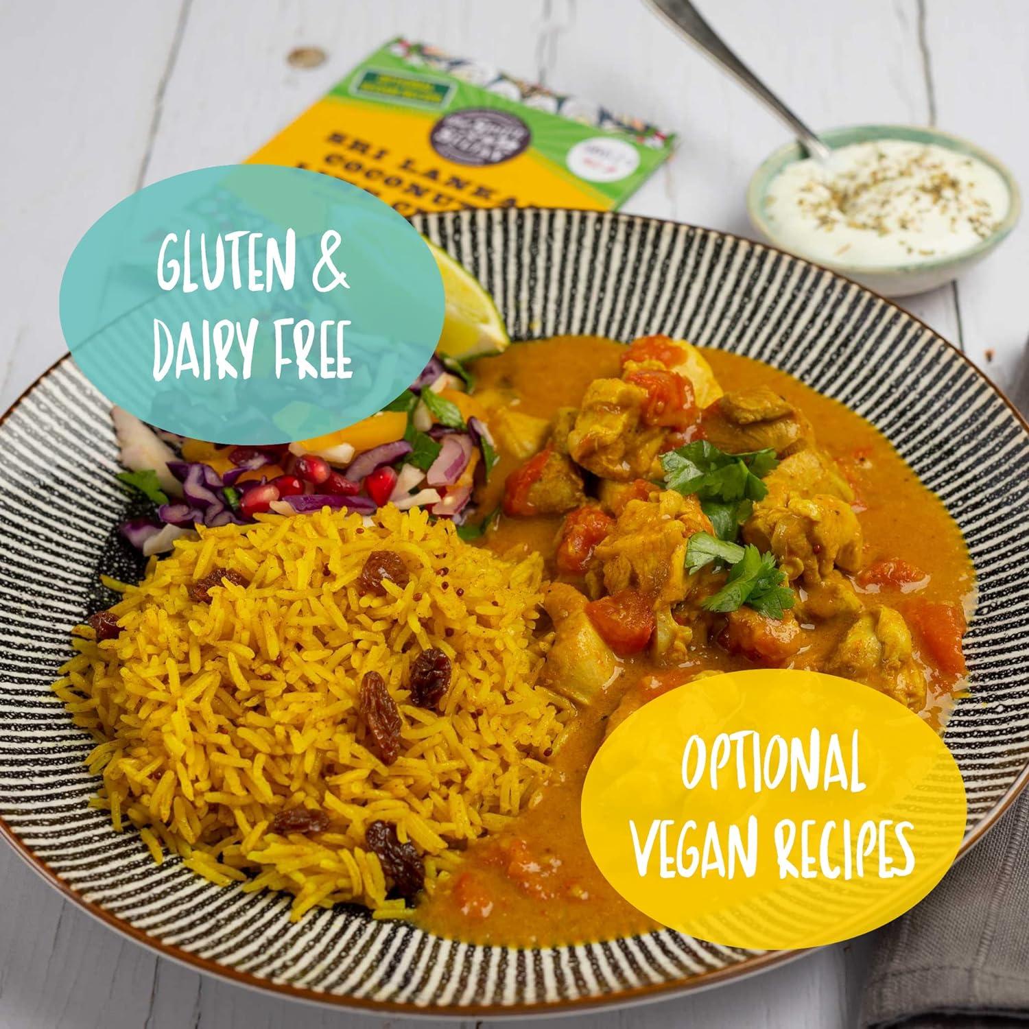 The Spice Sultan Asian Curry Kits Selection Box (3 Kits) - Thai Yellow ...