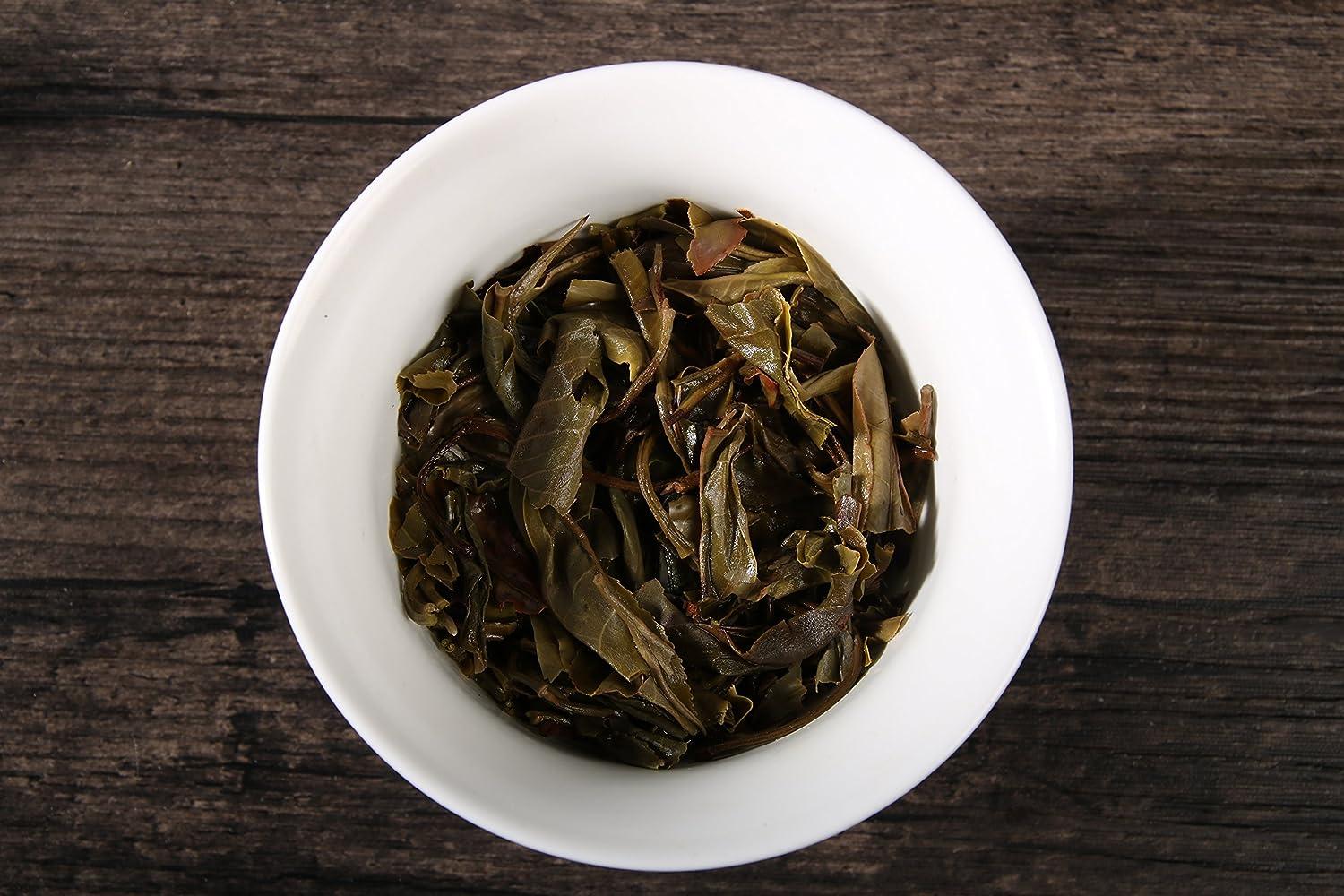 2021yr 200g Bing Dao Nuo Wu Raw Puerh Tea Cake Natural and Aged Sheng ...