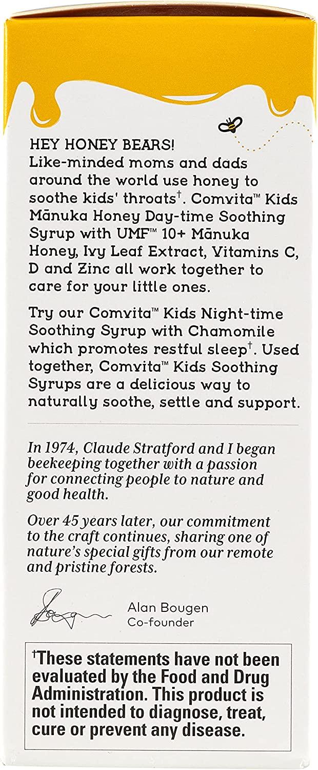 Comvita Kids Soothing Manuka Honey Syrup | UMF 10+ | Non-GMO | 4 fl oz ...
