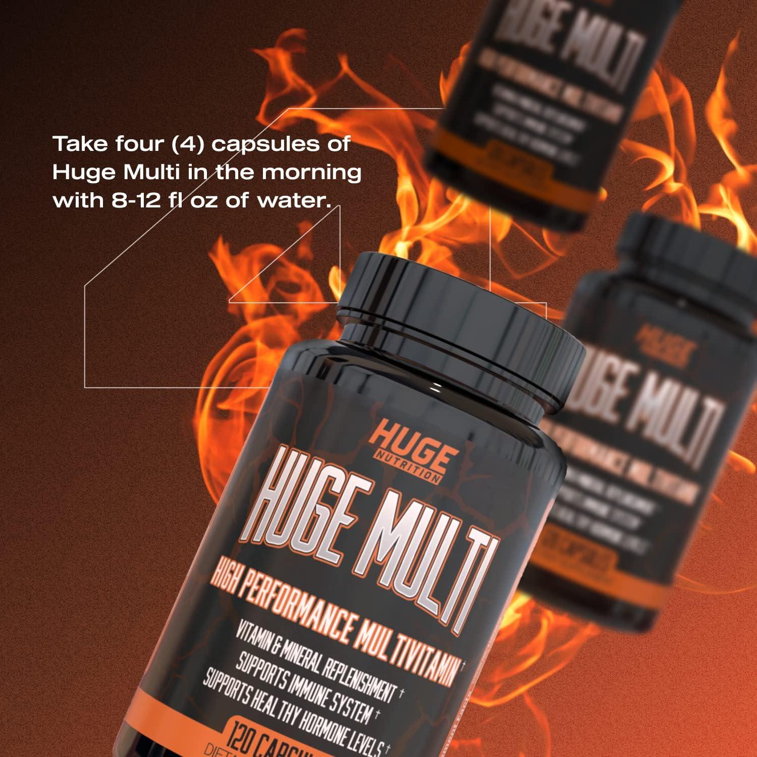 Huge Multi Multivitamin for Men - High-Performance All-in-One Formula ...