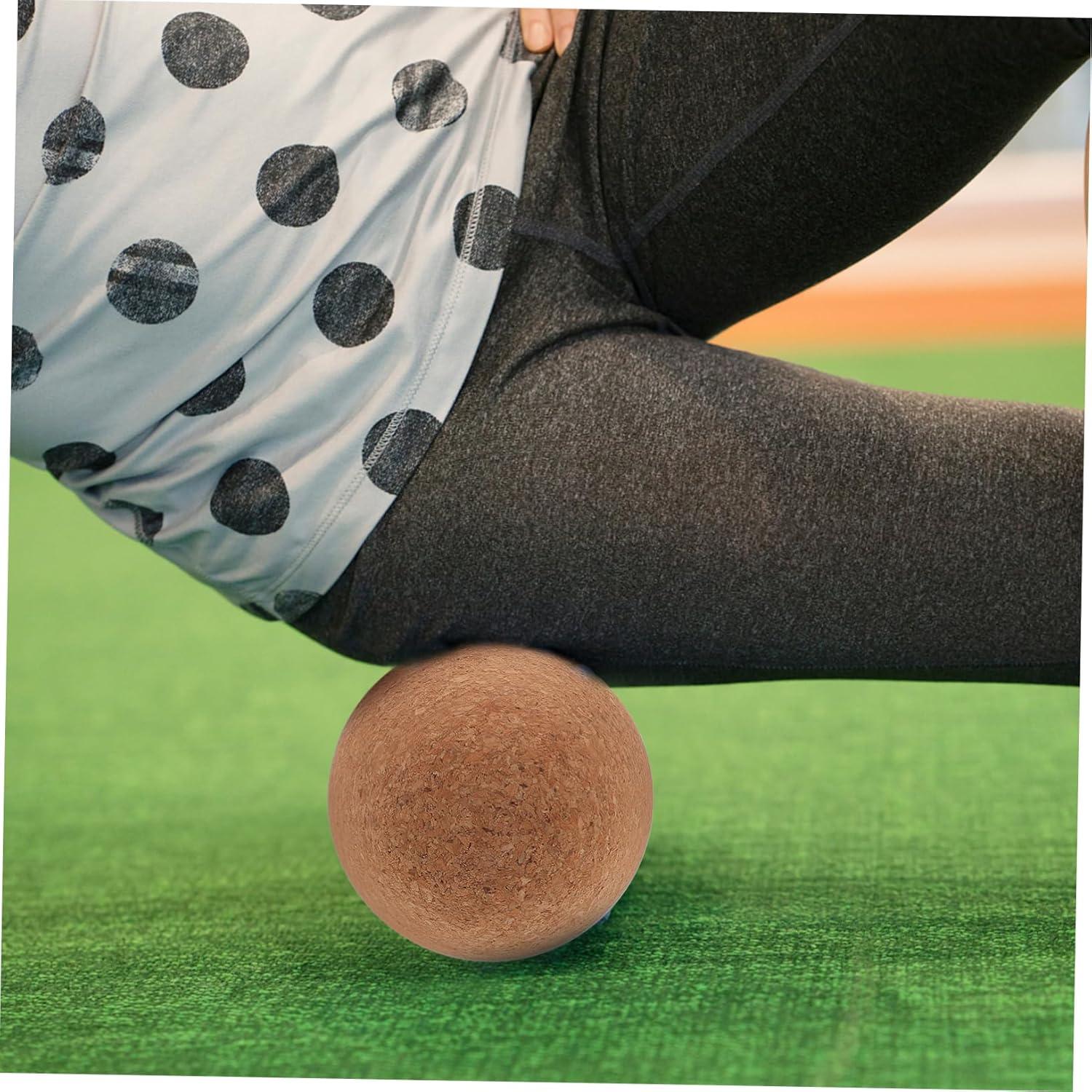 Minkissy Double Ball Massage Tool | Peanut Ball for Psoas Release ...
