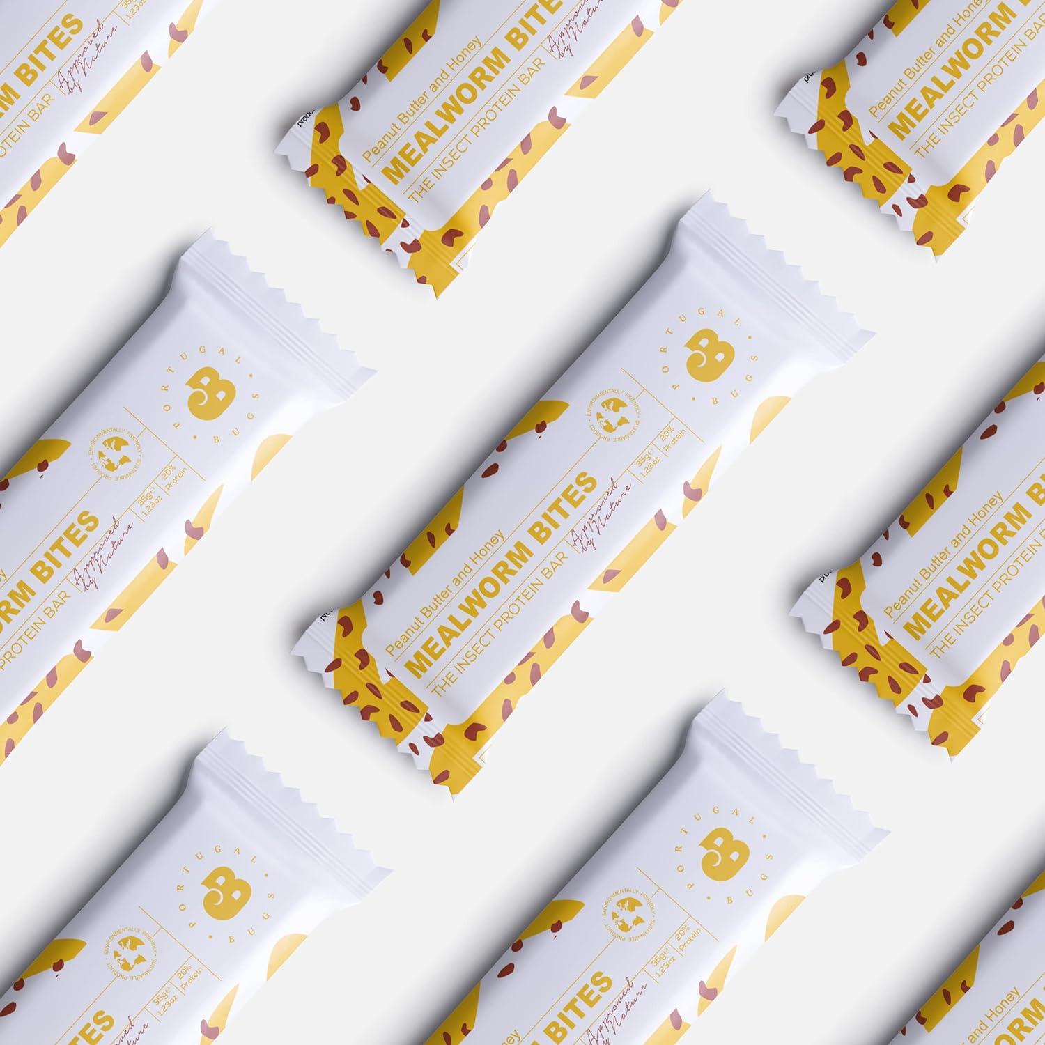 Mealworm Bites Protein Bar with Insect Protein Powder (35g x 6 ...