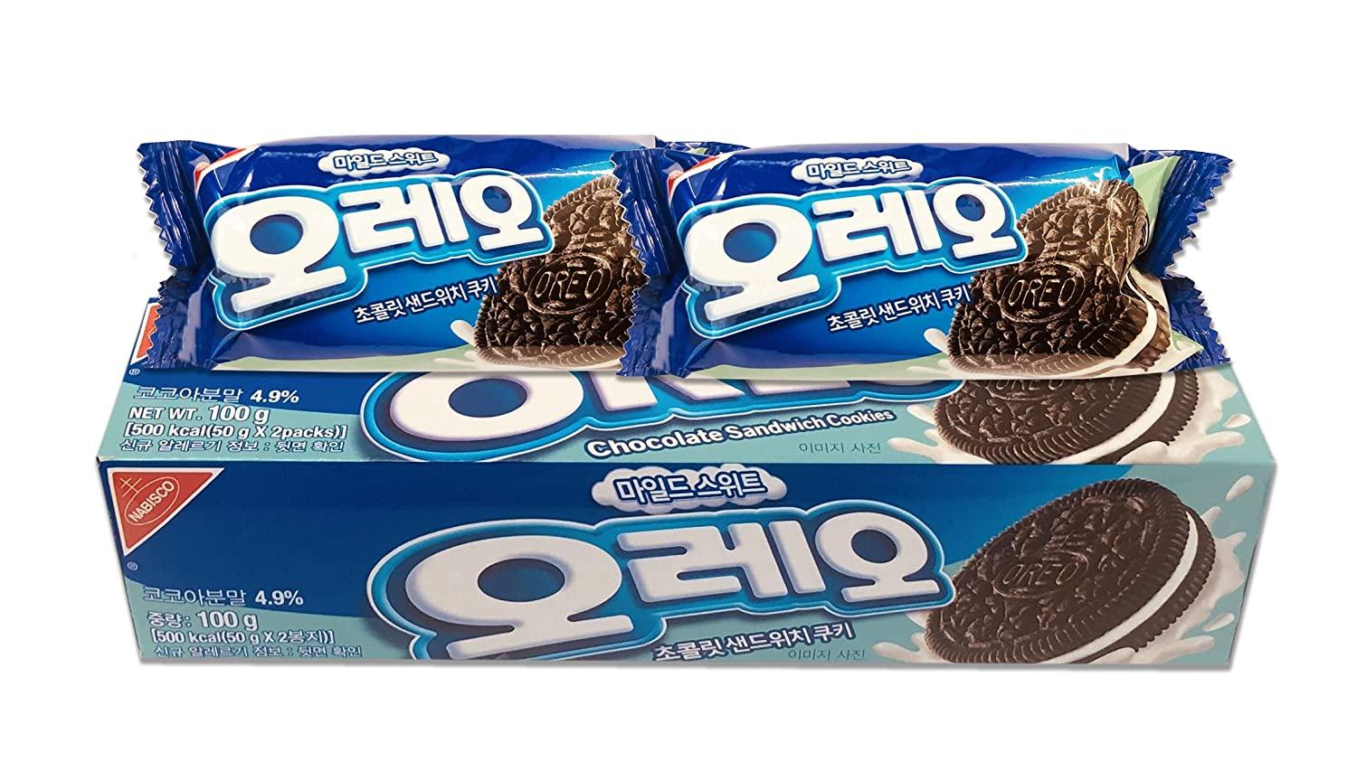Oreo Cookies Snack Sandwich Crackers - Korean Exclusive 6 Pack ...