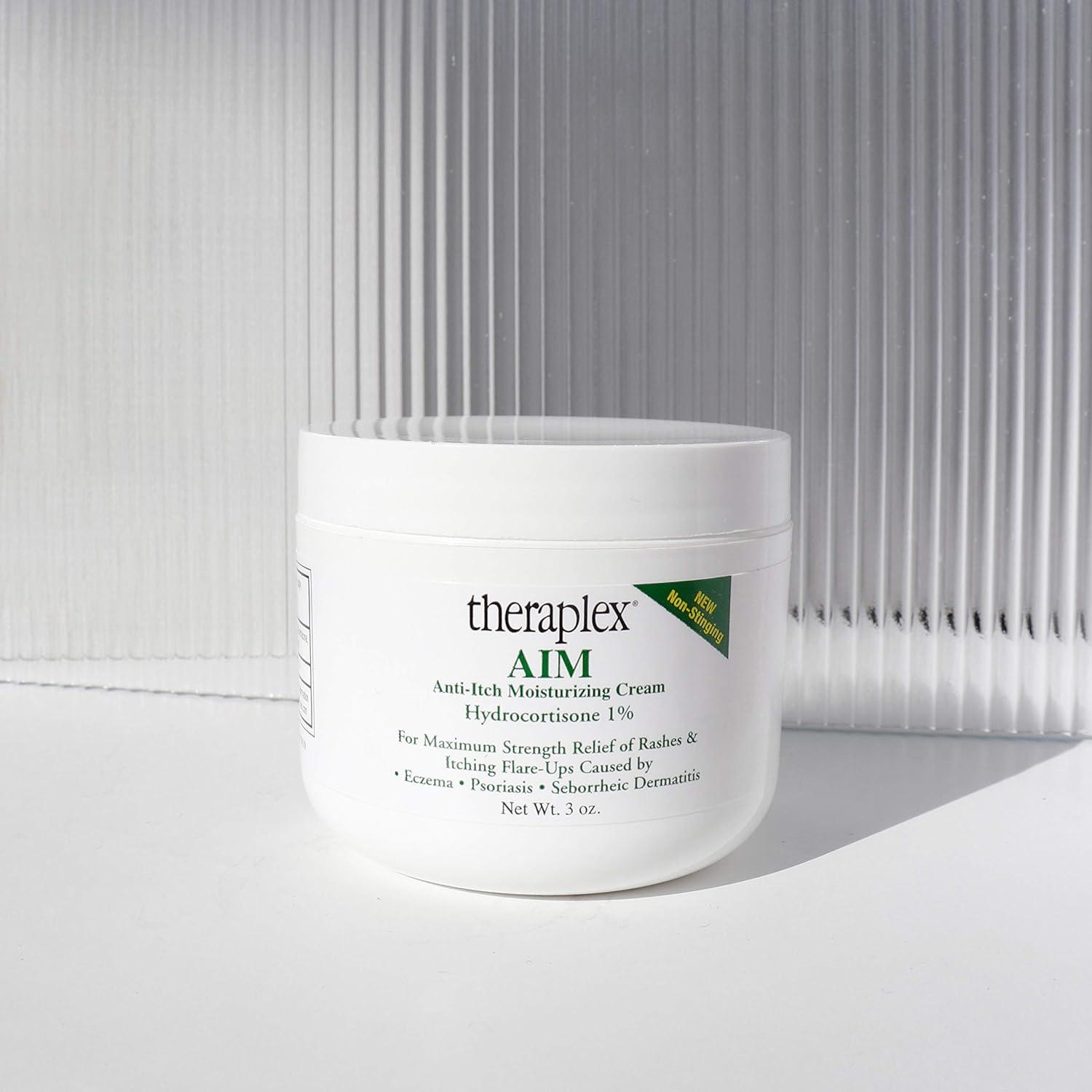 Theraplex AIM Anti-Itch Moisturizing Cream (3 oz) - Soothes Itching ...