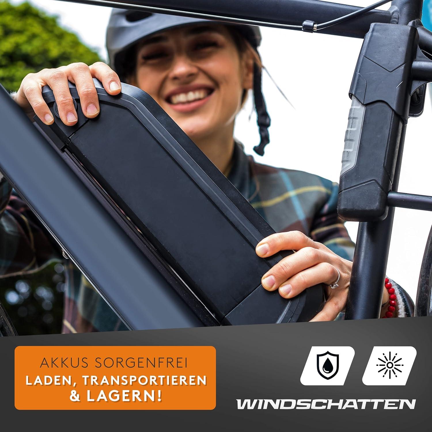 Windschade Ebike Battery Pocket | Protective Cover for E-Bike Batteries ...