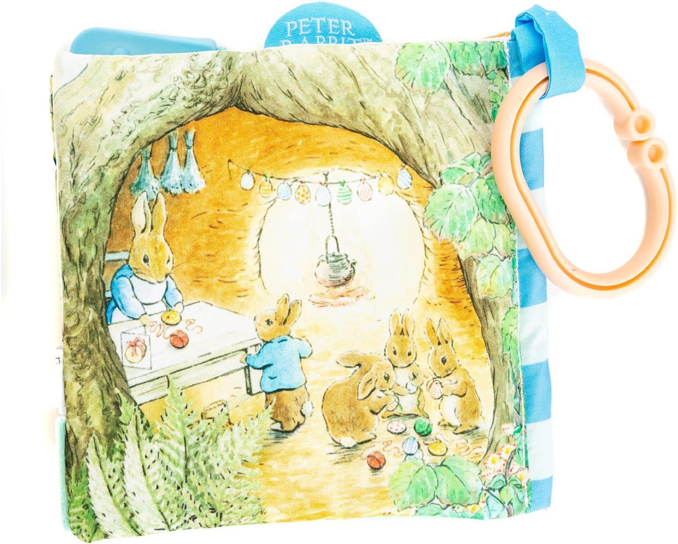 Peter Rabbit Soft Book with Toy Teether and Crinkle - 5 Inches by KIDS ...