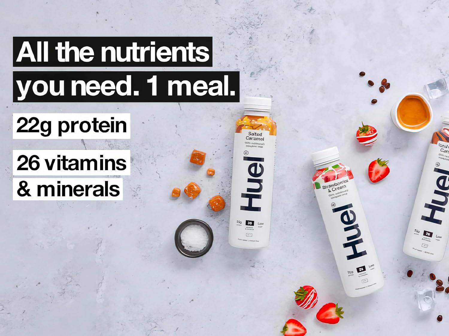 HUEL Ready-to Drink - 500ml - Pick any 6 Bottles - Choose from 8 ...