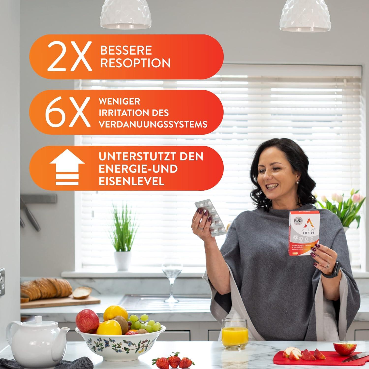 Active Iron - Non-Constipating Iron Tablets | Immune Support ...