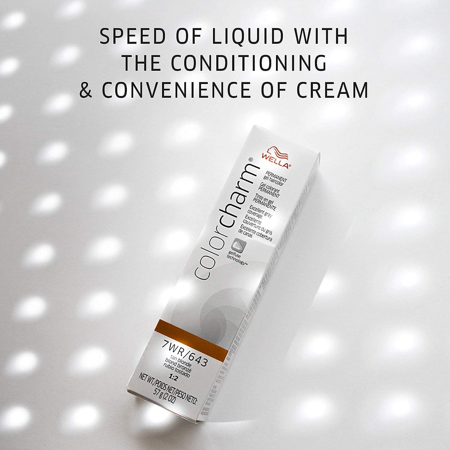 Wella ColorCharm Permanent Gel Haircolor With Long Lasting Gelfuse ...