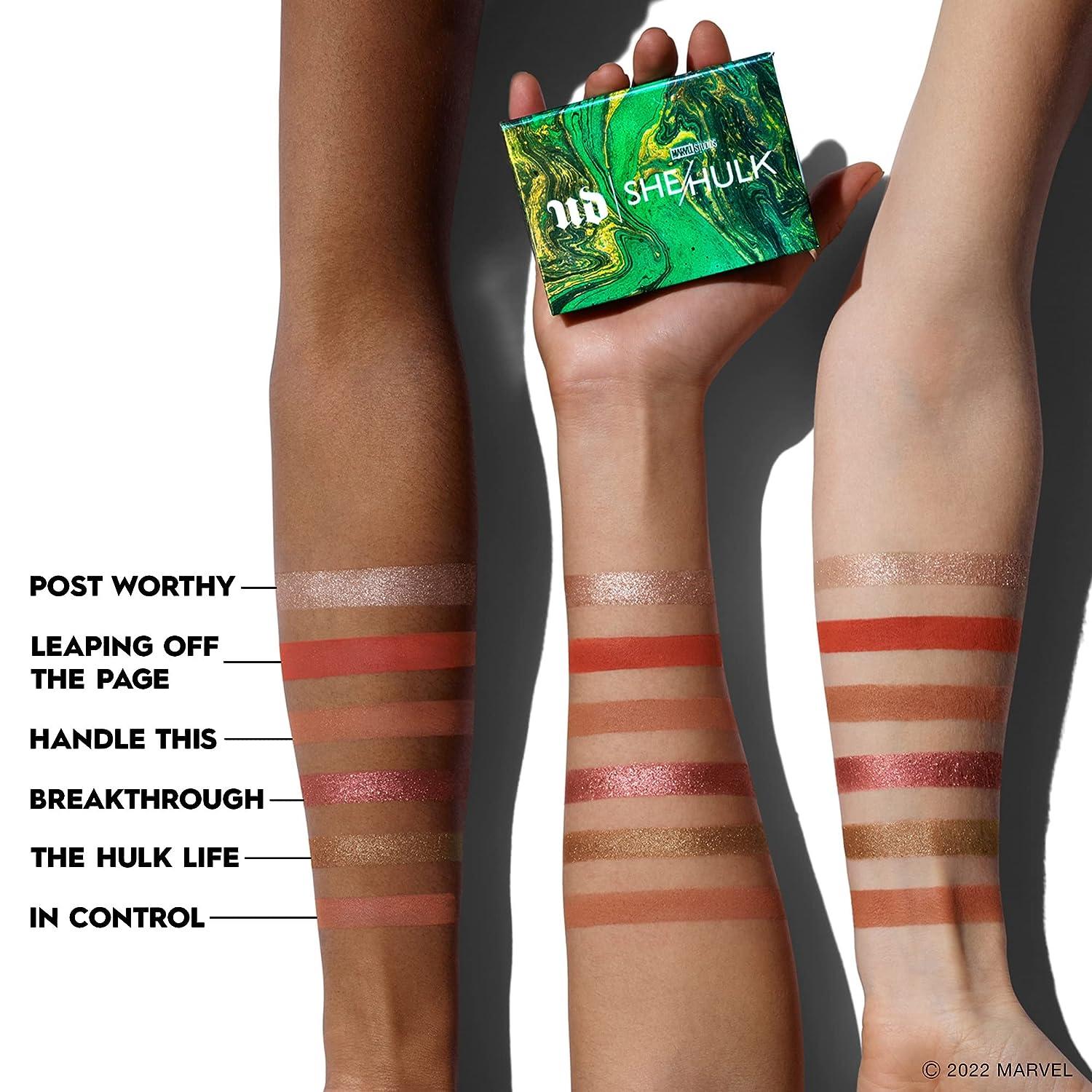 Urban Decay x Marvel Studios She-Hulk Mini Eyeshadow Palette - 6 ...