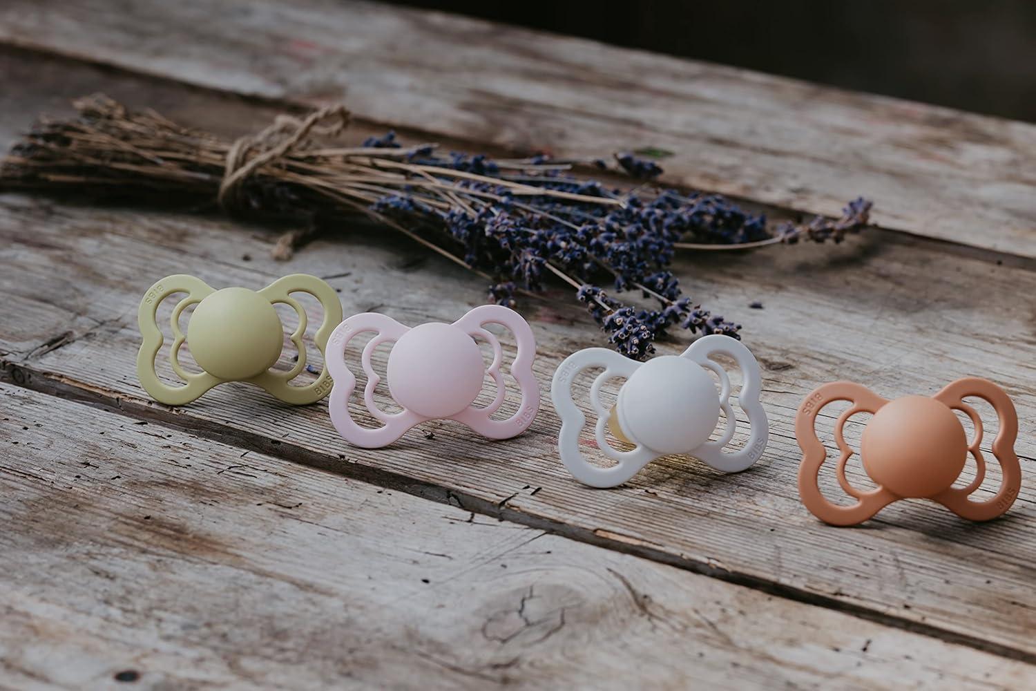 BIBS Supreme Camo Pacifier 2-Pack | BPA-Free Natural Rubber | 0-6 ...