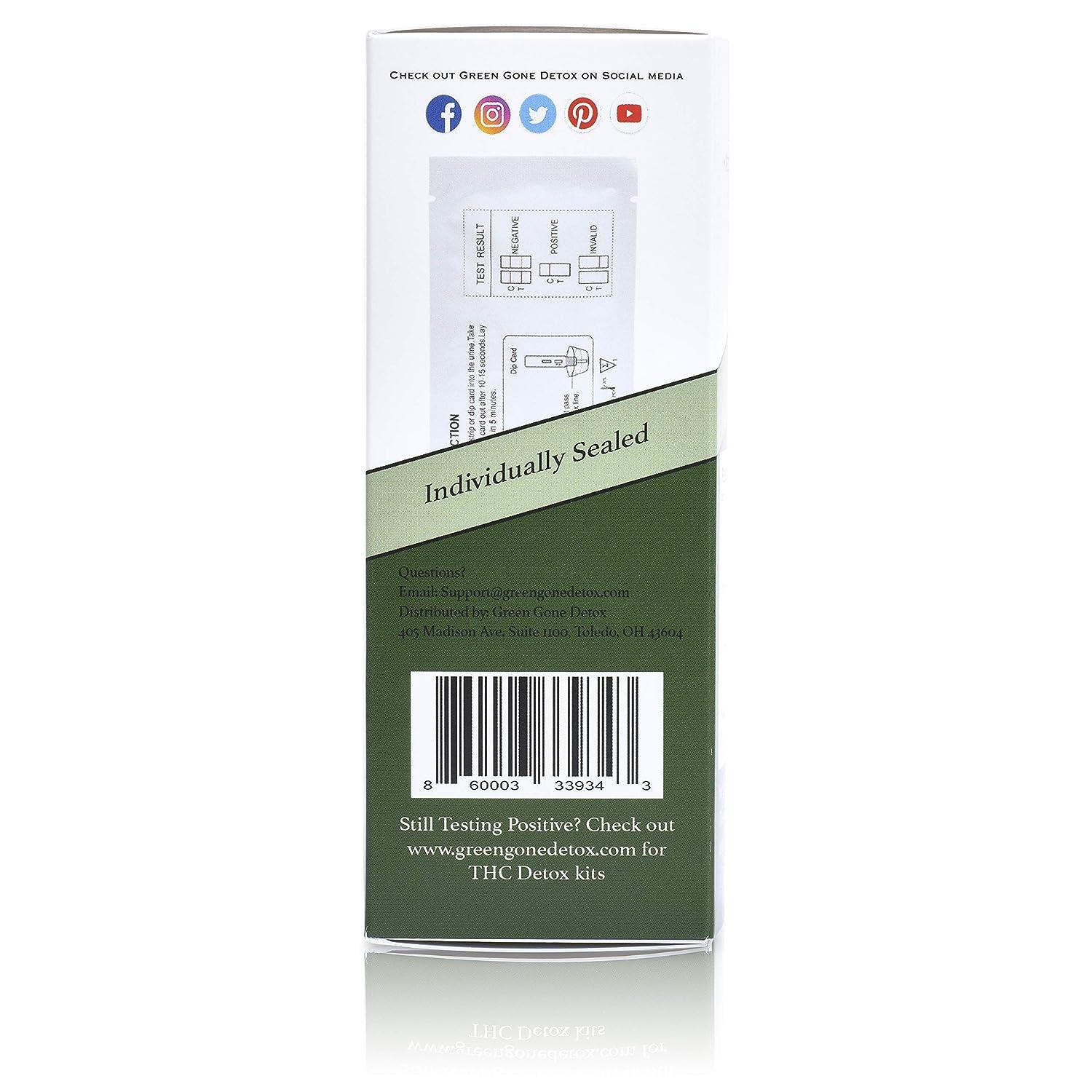 5 THC Urine Drug Test Strips - 50ng/ml - Medically Approved | Buy Now ...