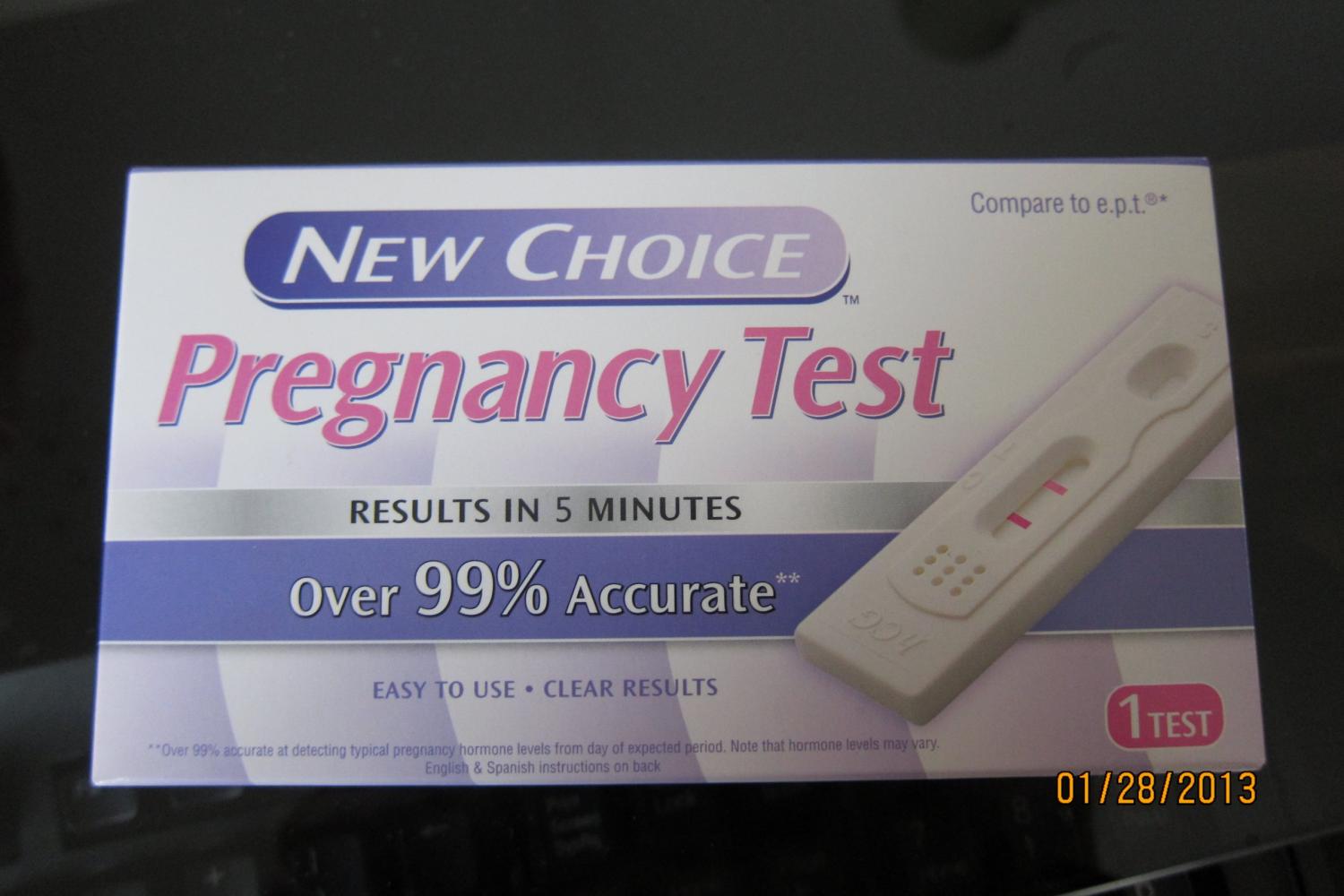 New Choice Pregnancy Test - Pack of 6 Boxes | Fast & Accurate Results ...