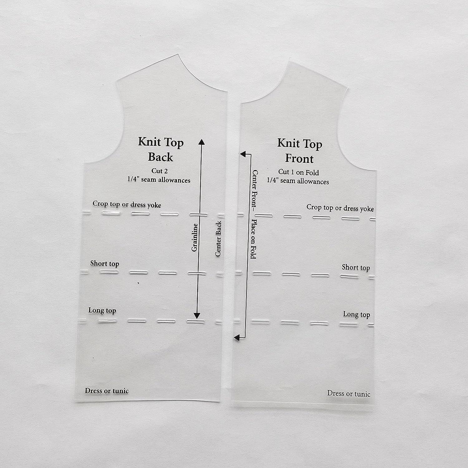 HONEYSEW Quick Trace Doll Fashions Templates for 18 Dolls - Includes 5 ...