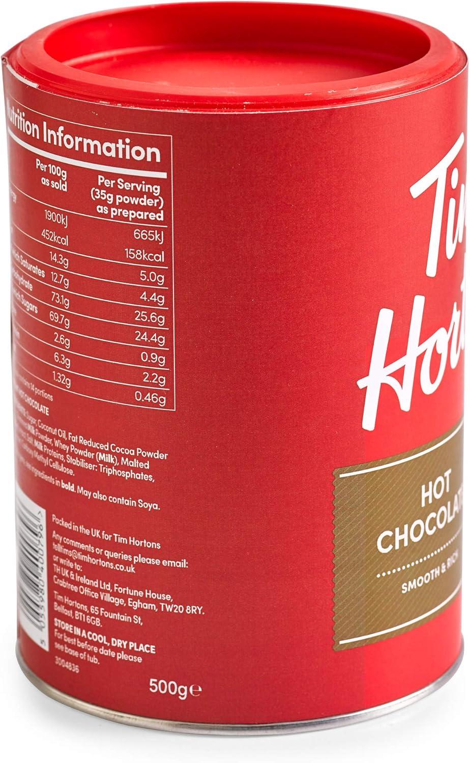 Tim Hortons Hot Chocolate 500g Tub | Buy Now with Express International ...