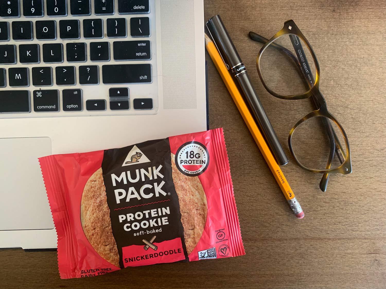 Munk Pack Snickerdoodle Protein Cookie - 2.96 oz | Delicious High ...