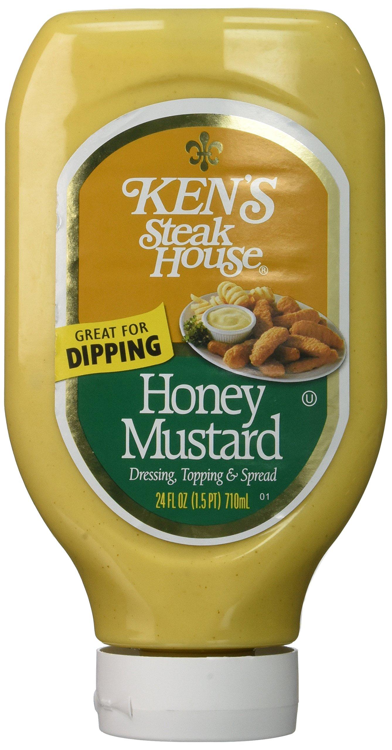 Ken's Steak House Squeezable Honey Mustard Dressing - 24oz Bottle | Buy ...