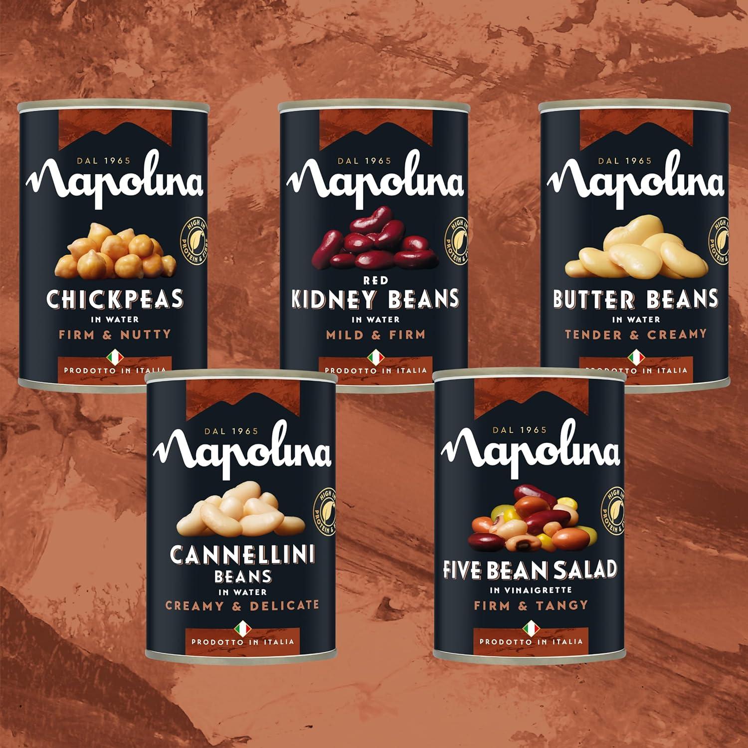 Napolina Red Kidney Beans 12 x 400g | Buy Now with Express International Delivery | GoSupps.com