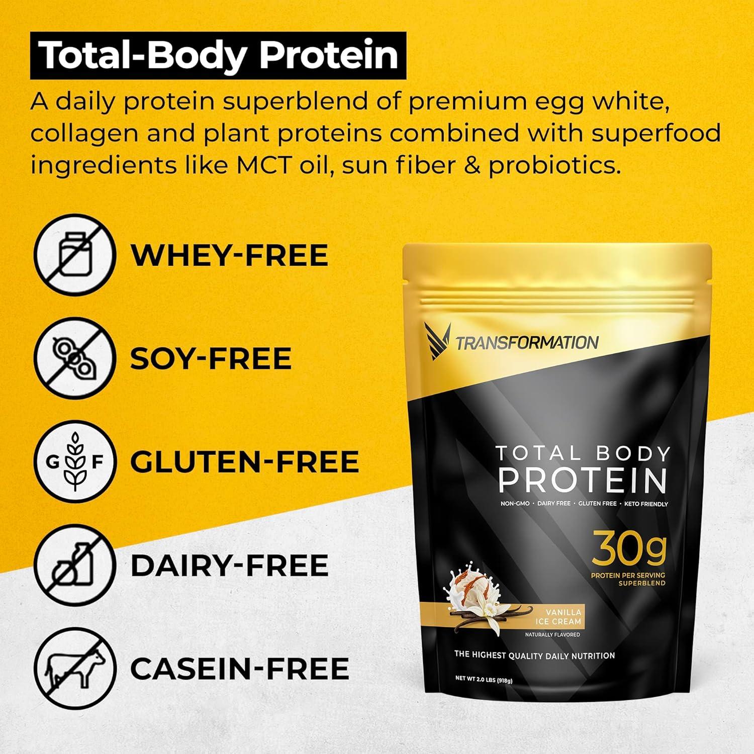 Transformation Vanilla Protein Powder 30g - Multi-Protein Superblend ...