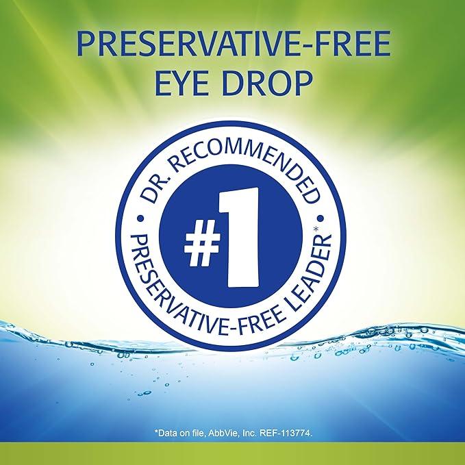 Refresh RELIEVA Xtra Preservative-Free Tears Lubricant Eye Drops 0.33 ...