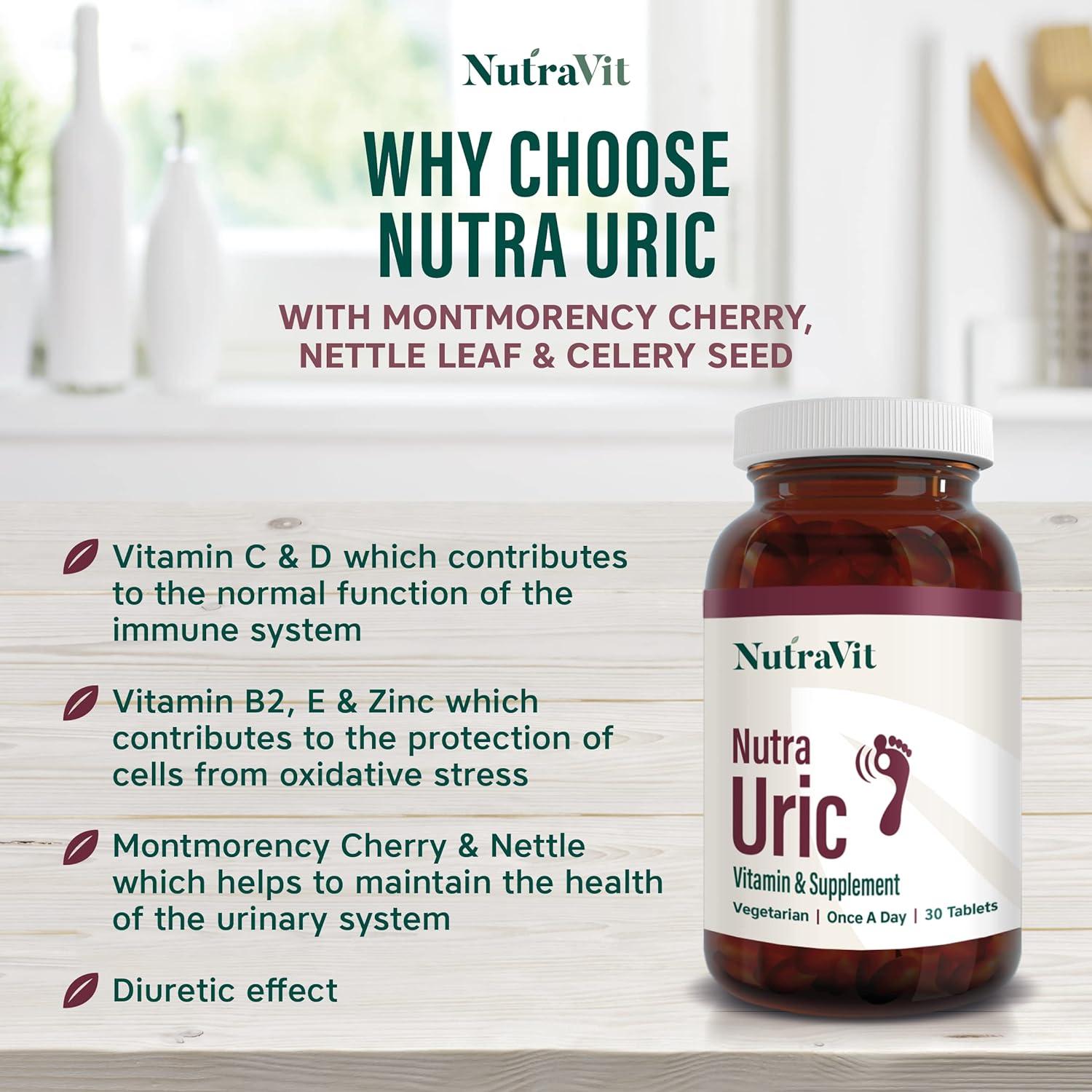 NUTRA URIC - 4000mg Montmorency Cherry Tablets | Ultra High Strength ...
