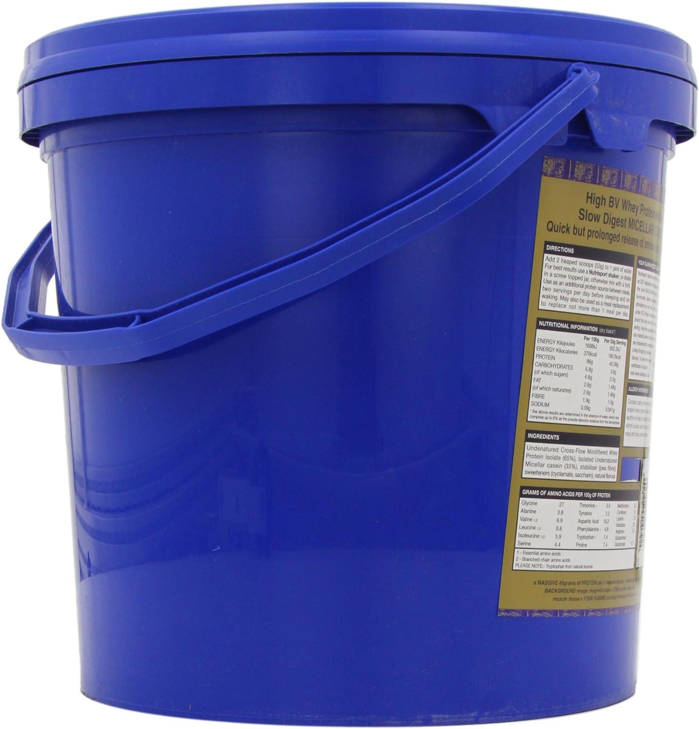 Nutrisport 90+ Raspberry Protein Powder 2.5kg - High Quality Protein ...