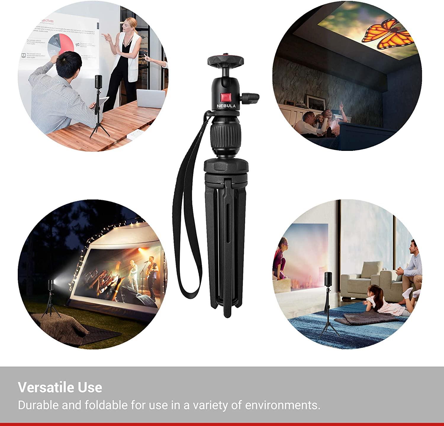 Anker Nebula Capsule Series Adjustable Tripod Stand, Compact, Aluminum ...