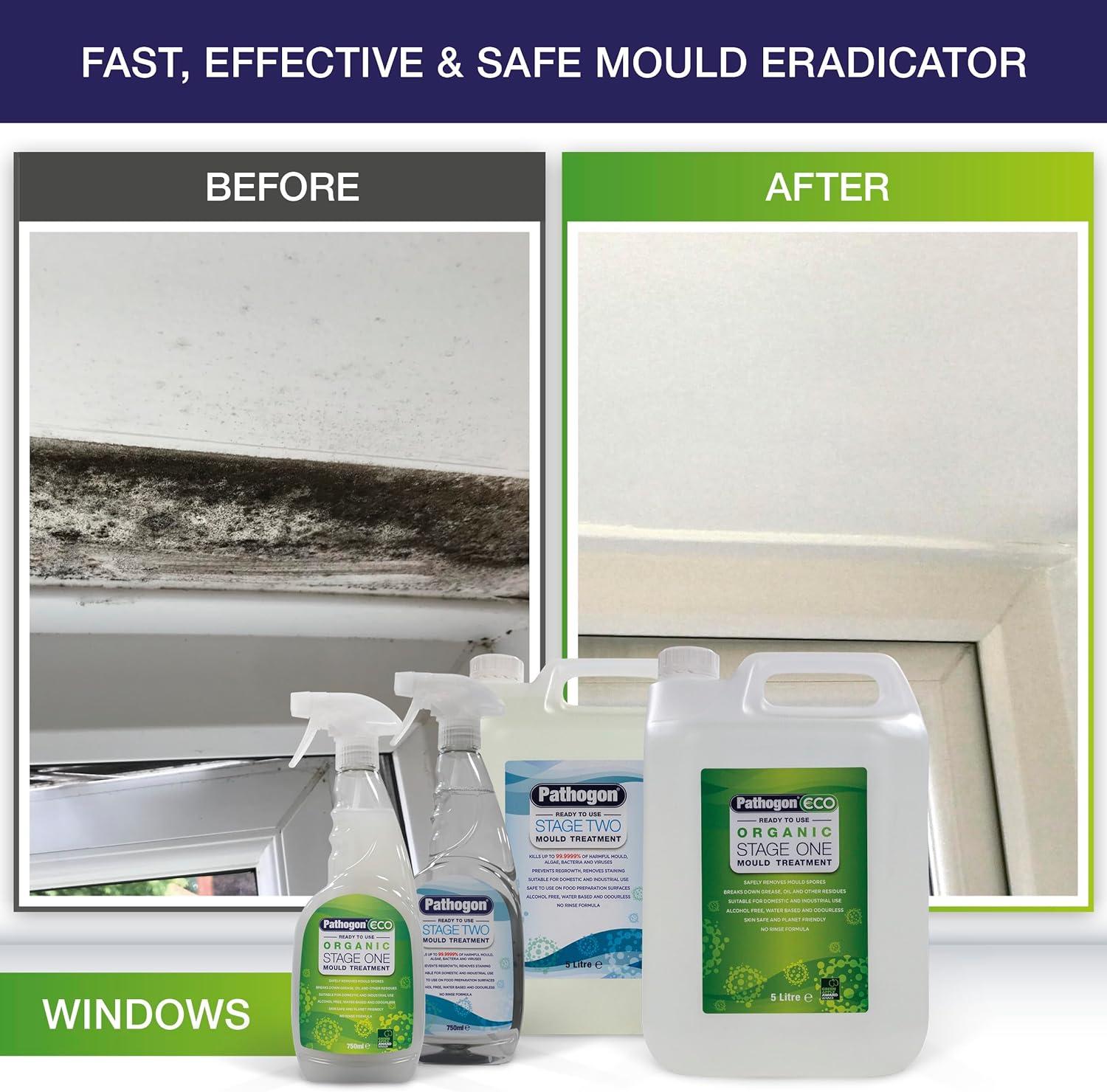 Liquipak Mould Remover and Preventer - Two Stage Mould Treatment and ...