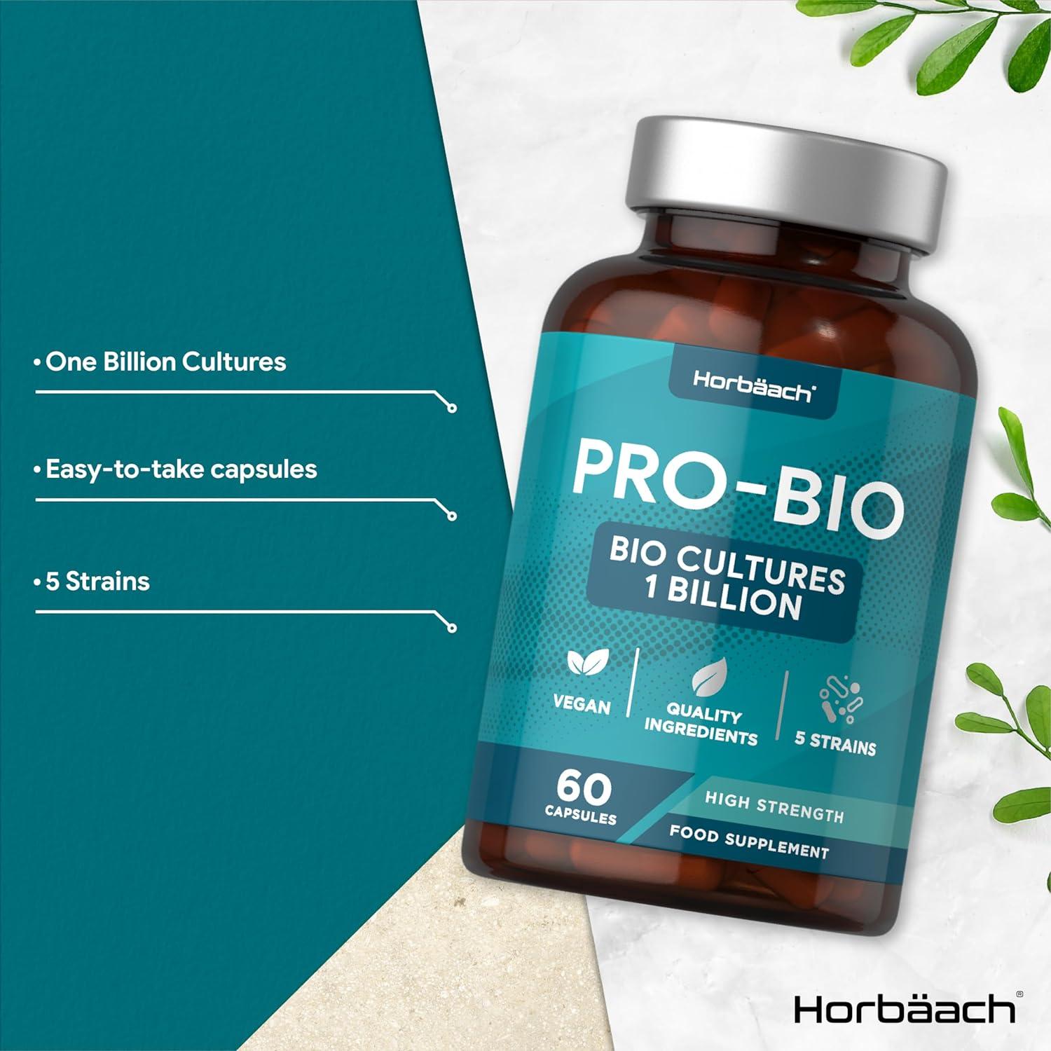 Bio Cultures Complex Probiotics for Gut Health | 60 Vegan Capsules by ...