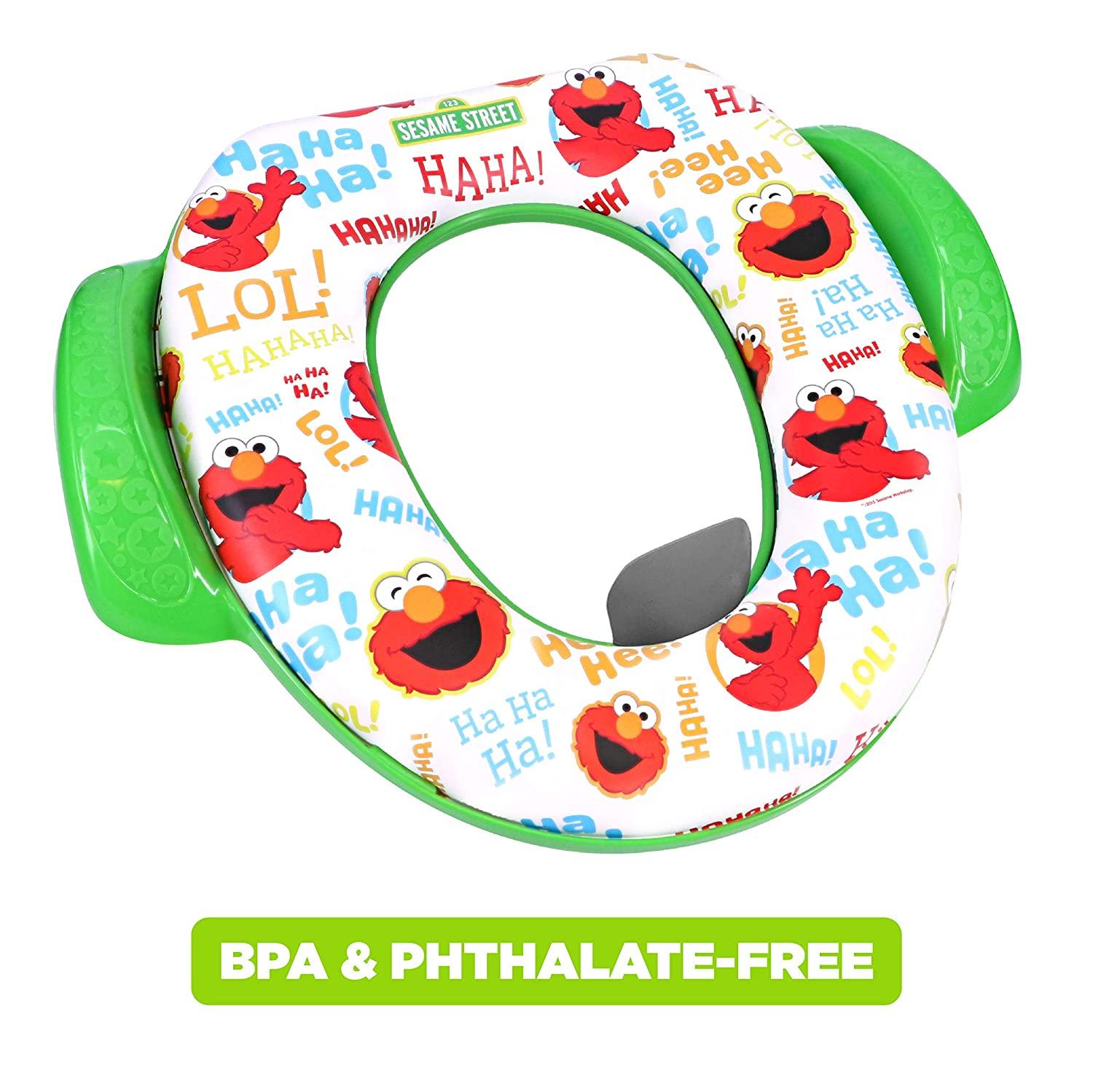 Sesame Street Elmo Soft Potty Training Seat - Safe, Easy to Clean ...