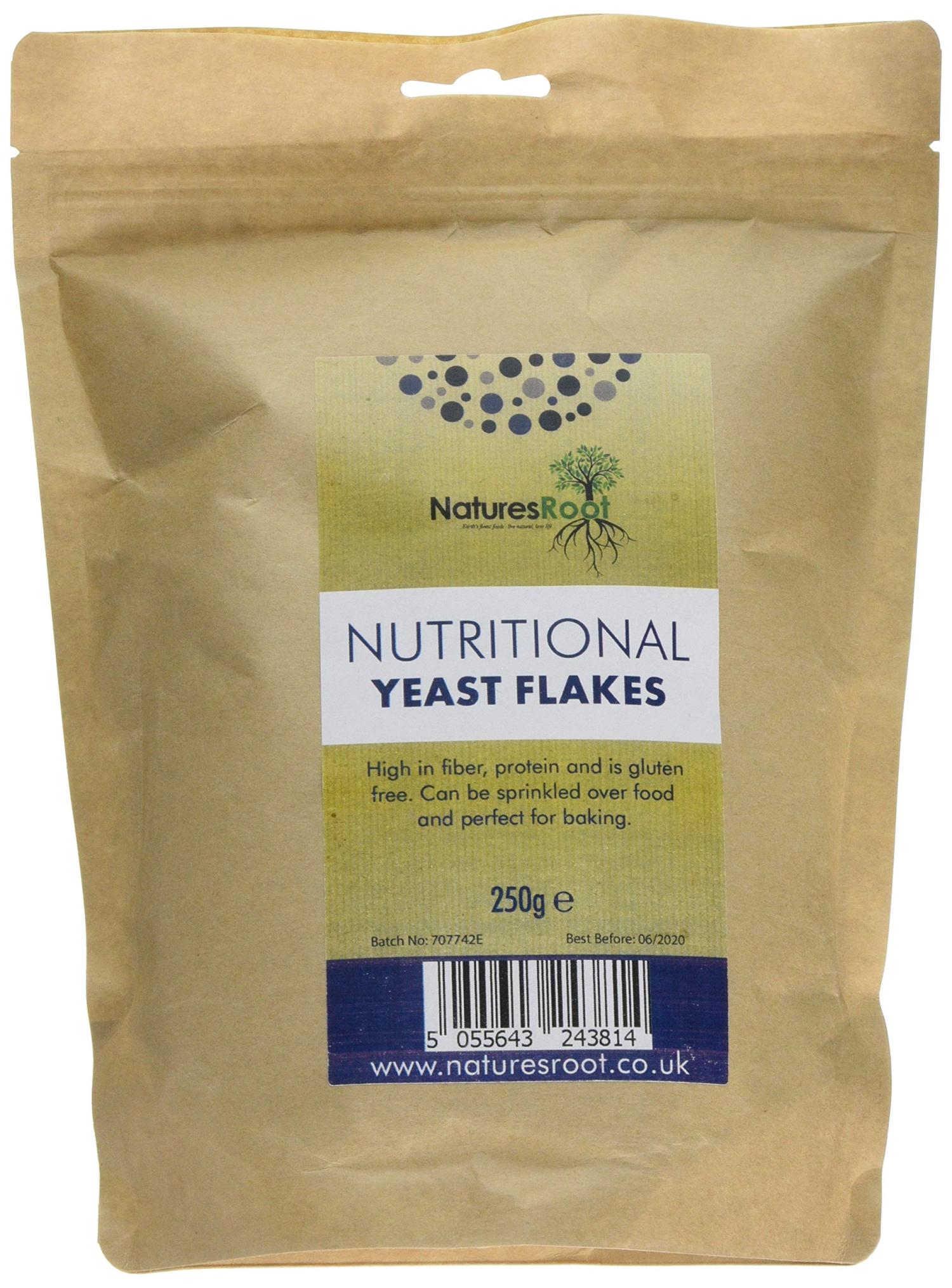 Natures Root Nutritional Yeast Flakes 250g - Premium Quality, Best ...