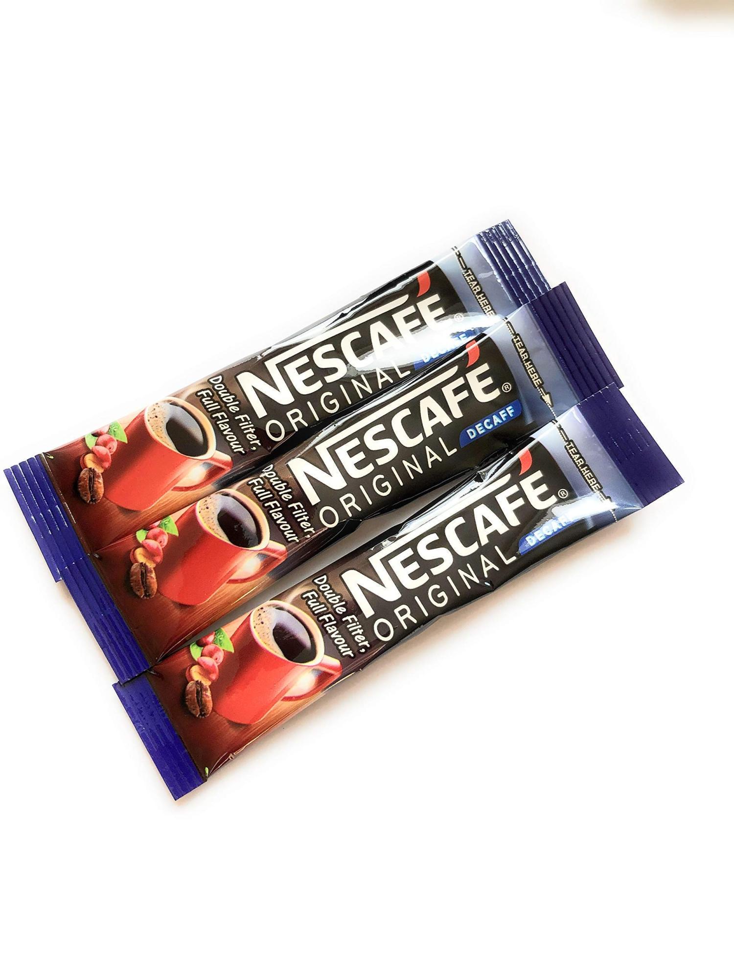 100 x Nescafe Original Decaff sachets sticks Instant Coffee | Buy Now with Express International ...