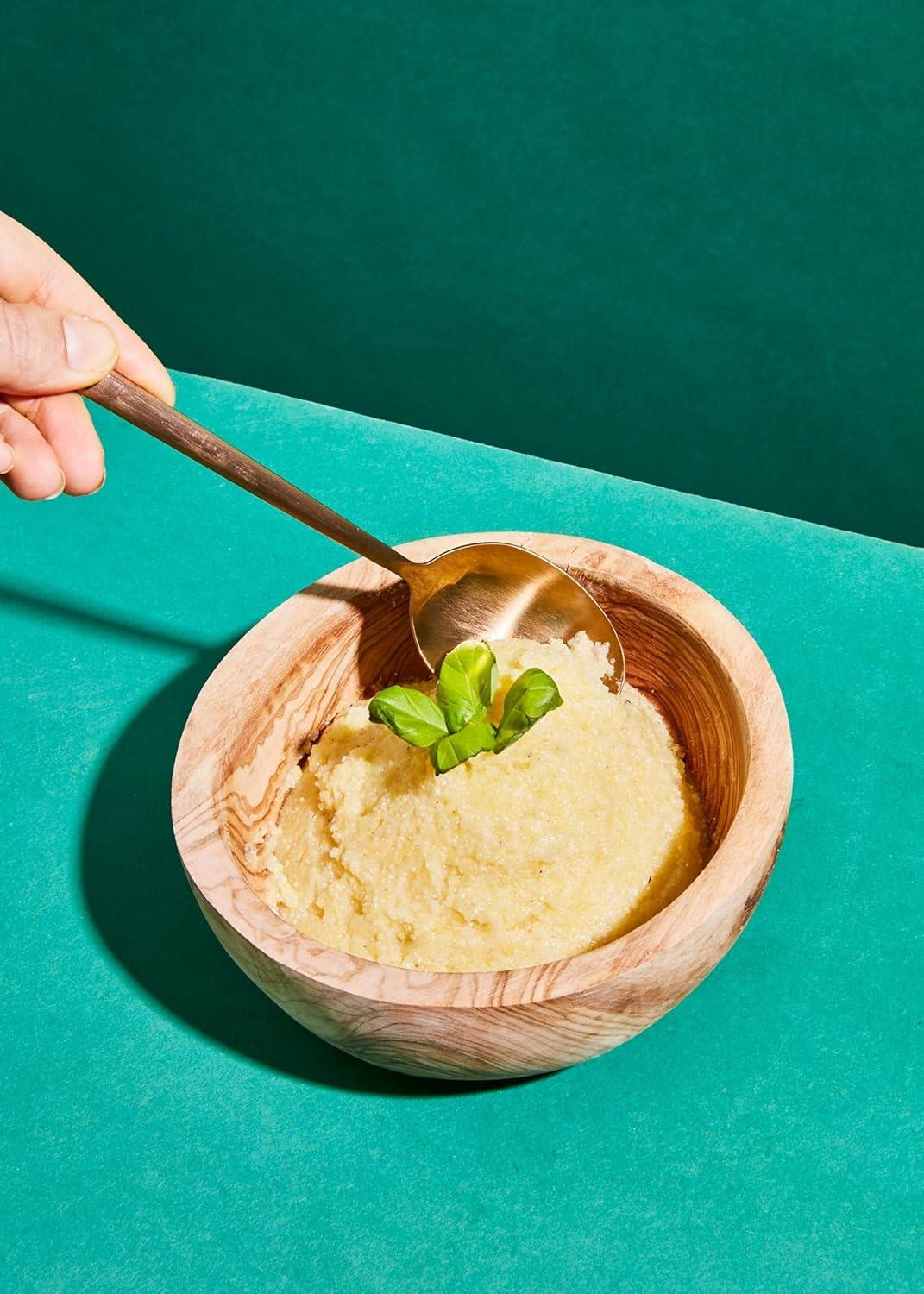 KoRo - Organic Polenta 2kg - 100% fine corn semolina for creamy polenta ...