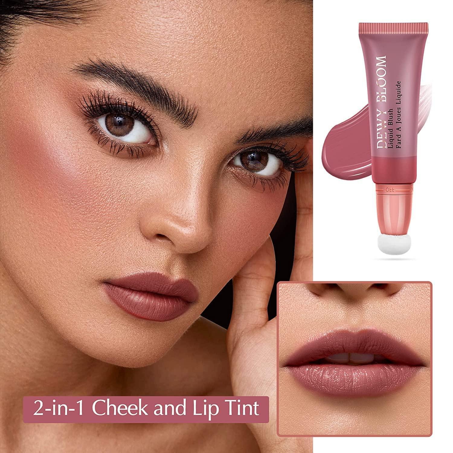 Soft Matte Liquid Blush Beauty Wand - Halo Glow Creamy Natural Blush ...