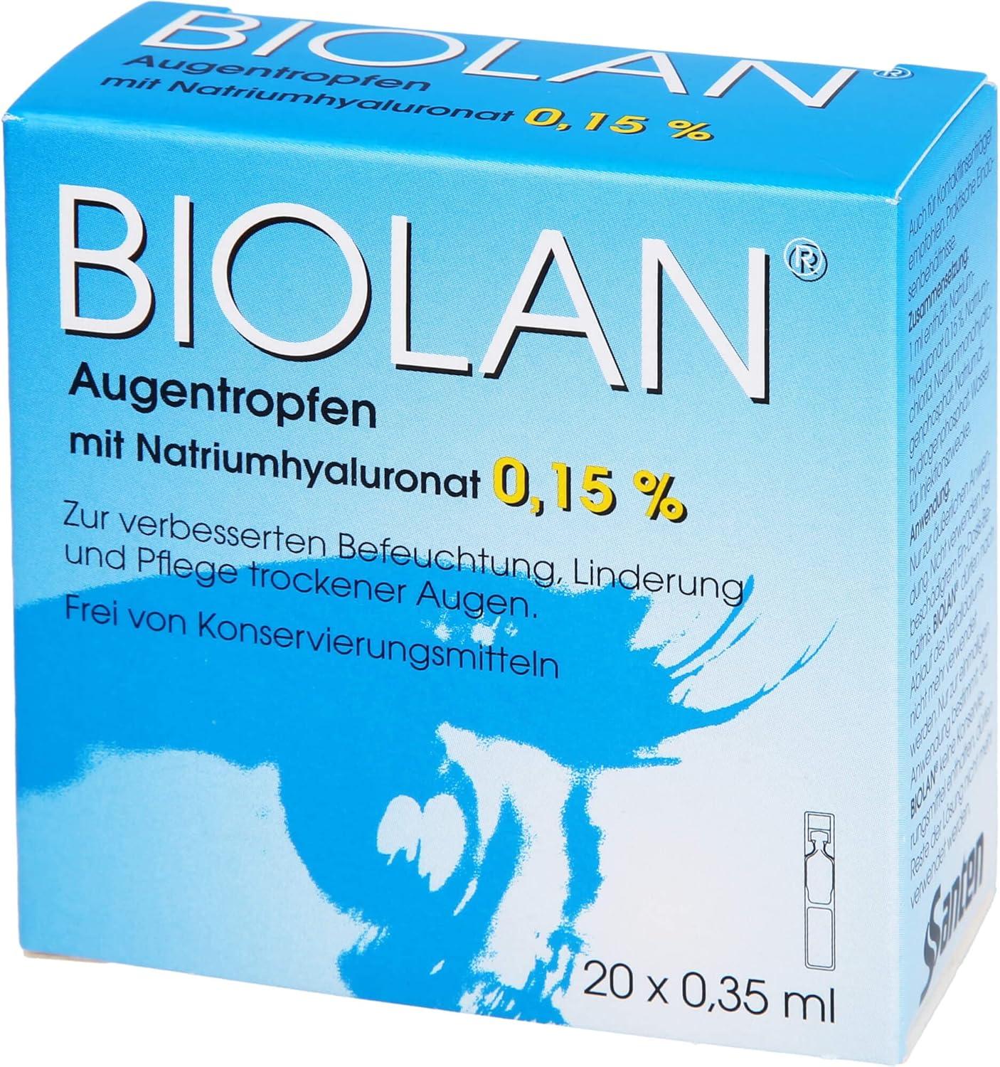 Biolan Eye Drops - 20x0.35 ml | Buy Internationally | Fast Shipping ...