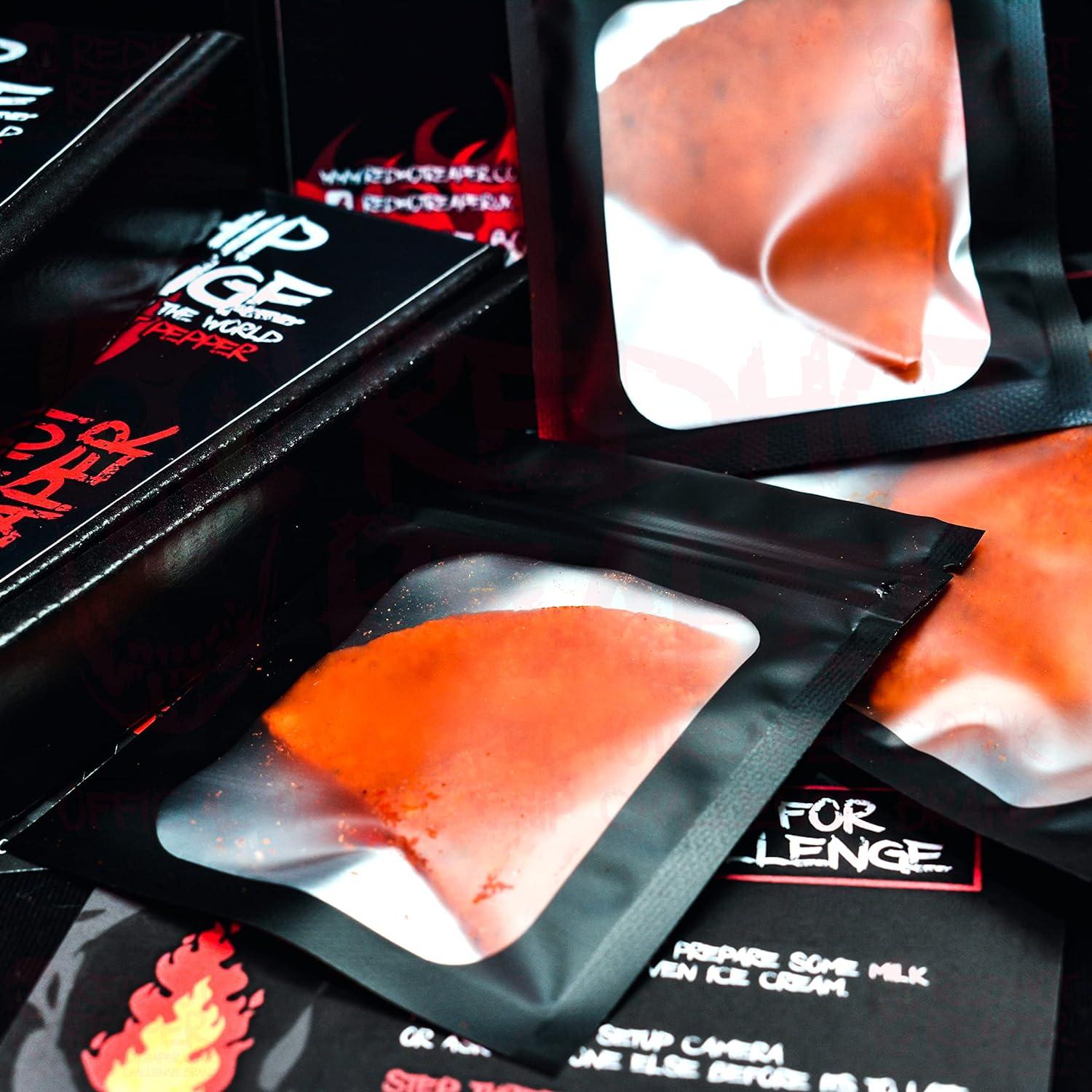 Red Hot Reaper (2pack) Challenge Hottest Chip Carolina Reaper Spicy ...