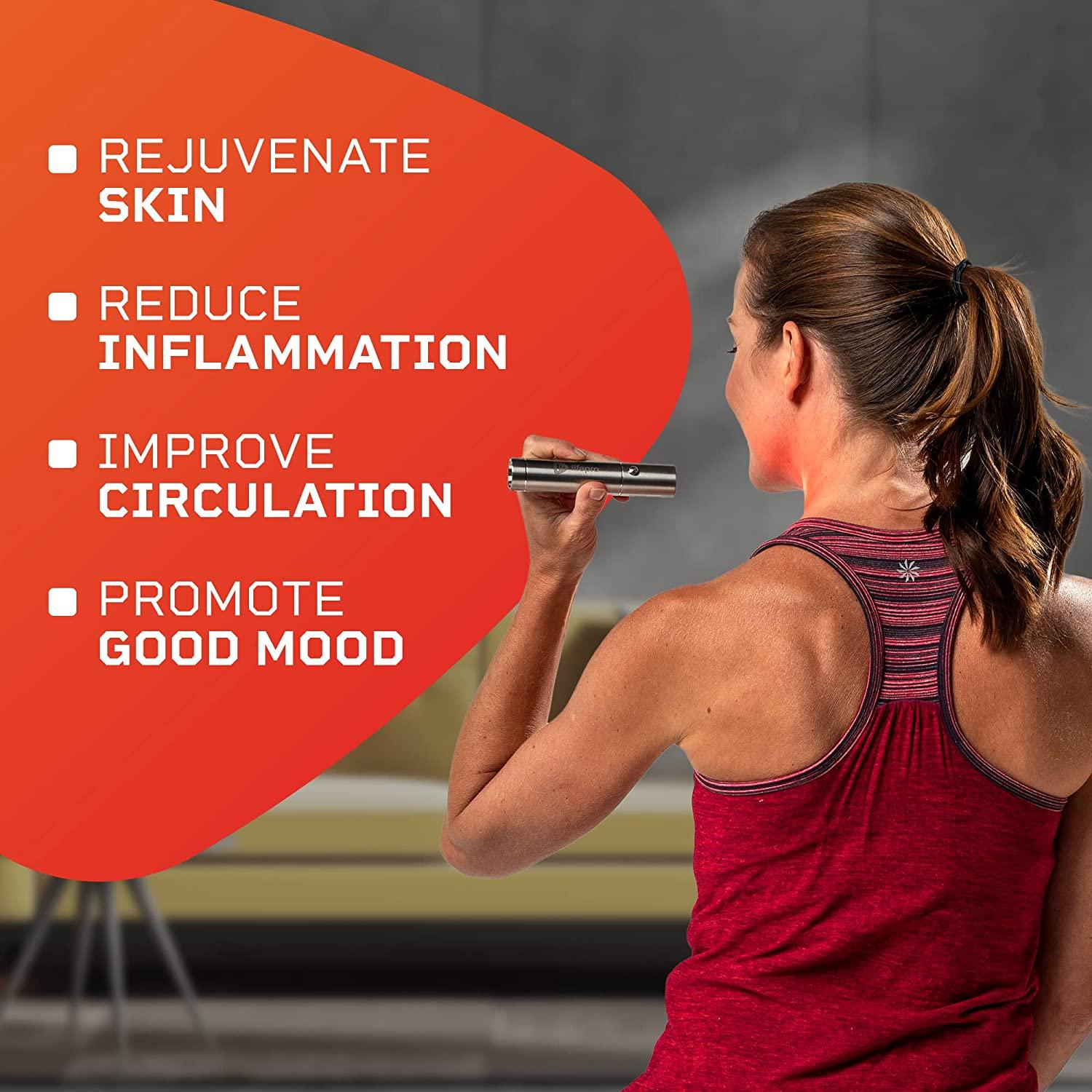 LifePro Infrared & Red Light Therapy Device for Joint and Muscle Pain ...