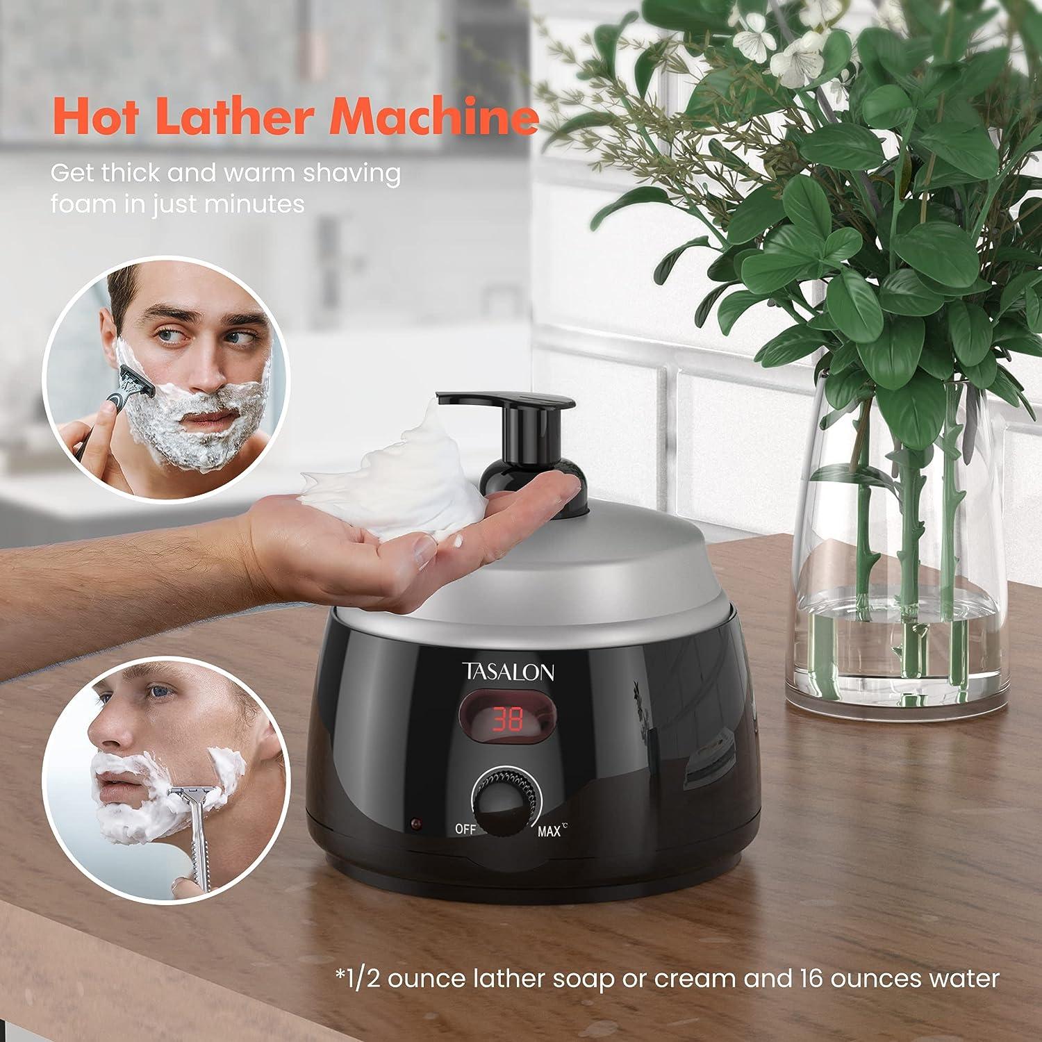 TASALON Professional Hot Lather Machine - 750ml Large Capacity for Men ...