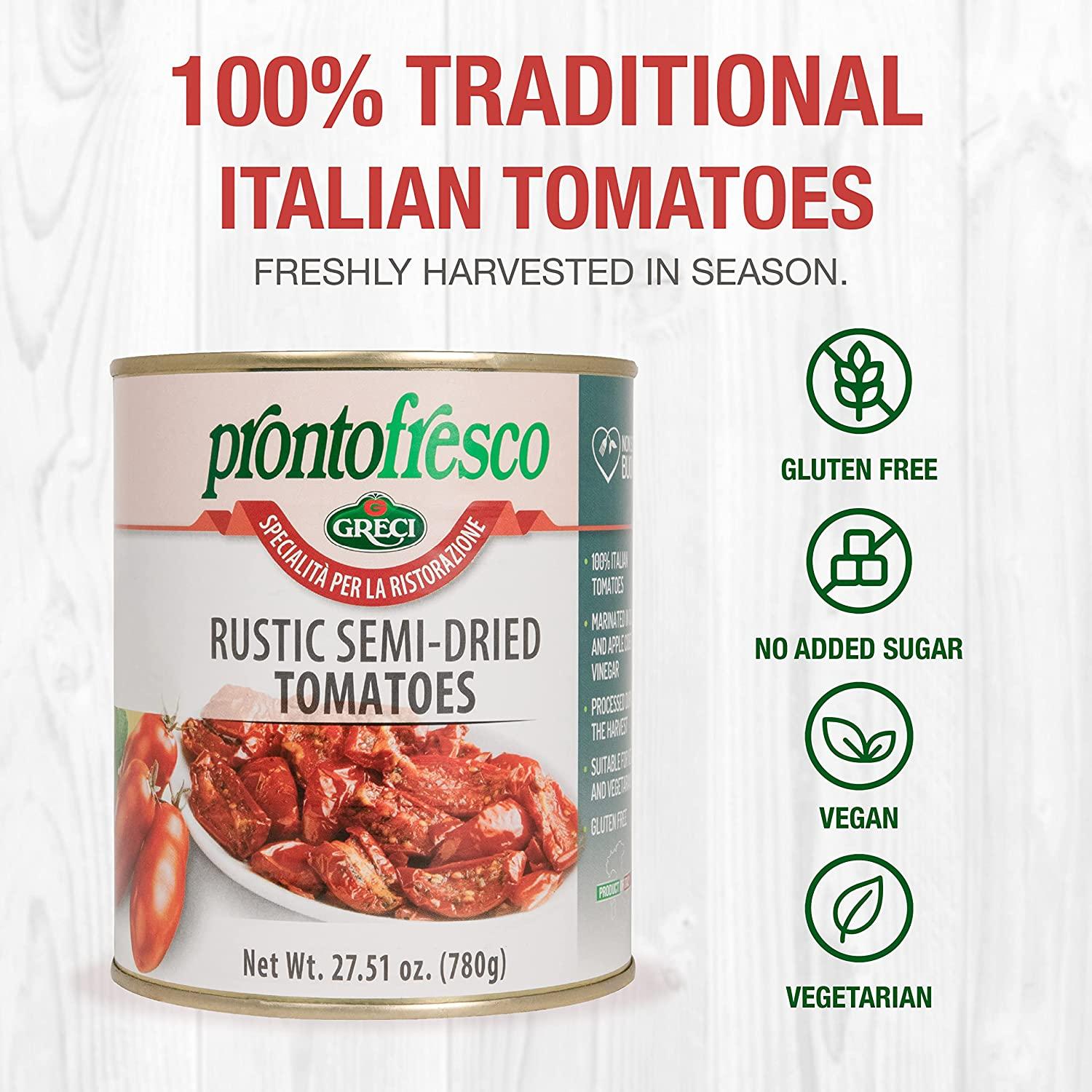 Greci Pronto Fresco Italian Sundried Tomatoes in Oil - 27.5 oz | Buy ...