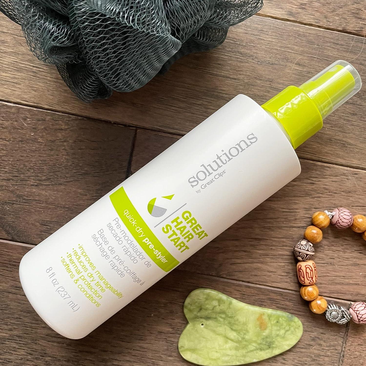 Great Clips Solutions Quick Dry Pre-Styler 8oz - Fast Drying Hair ...