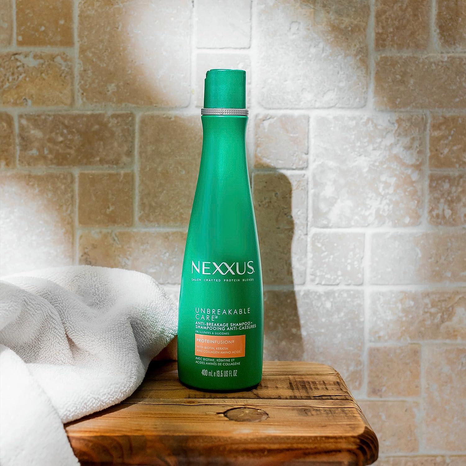 Nexxus Unbreakable Care Anti-Breakage Shampoo 13.5 oz - Keratin ...